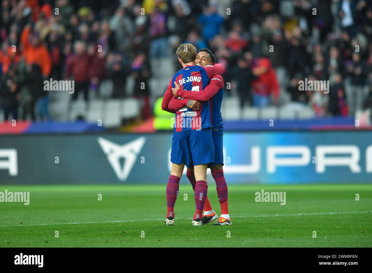 Barcelona, Esp. 24th Feb, 2024. FC BARCELONA vs GETAFE CF. February 24 ...