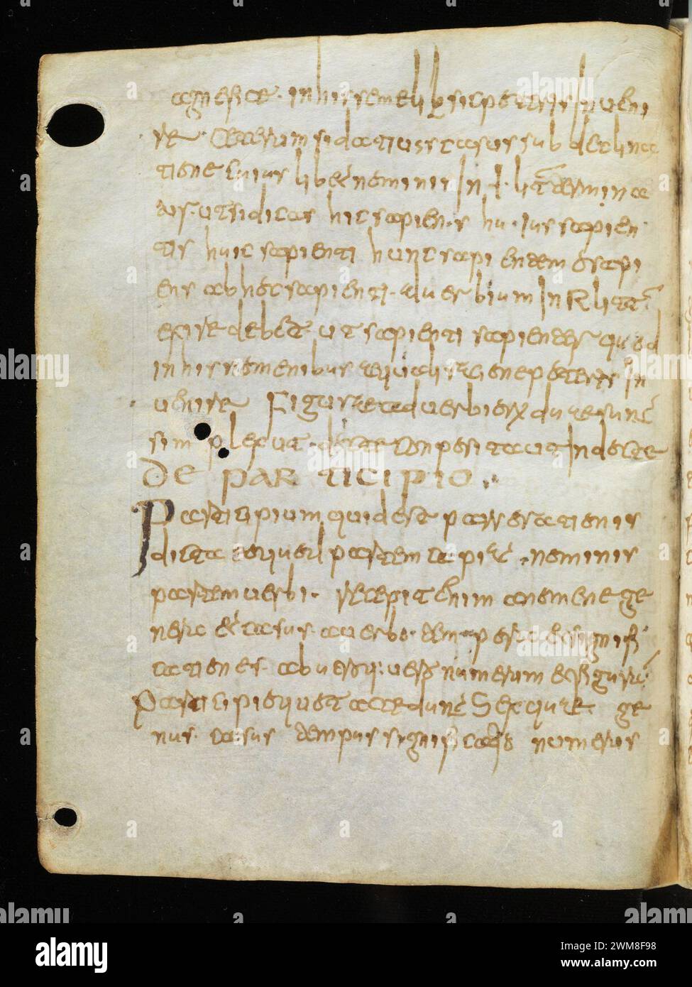 Cod. 611, f. 63v – Composite manuscript Merovingian excerpts from ...