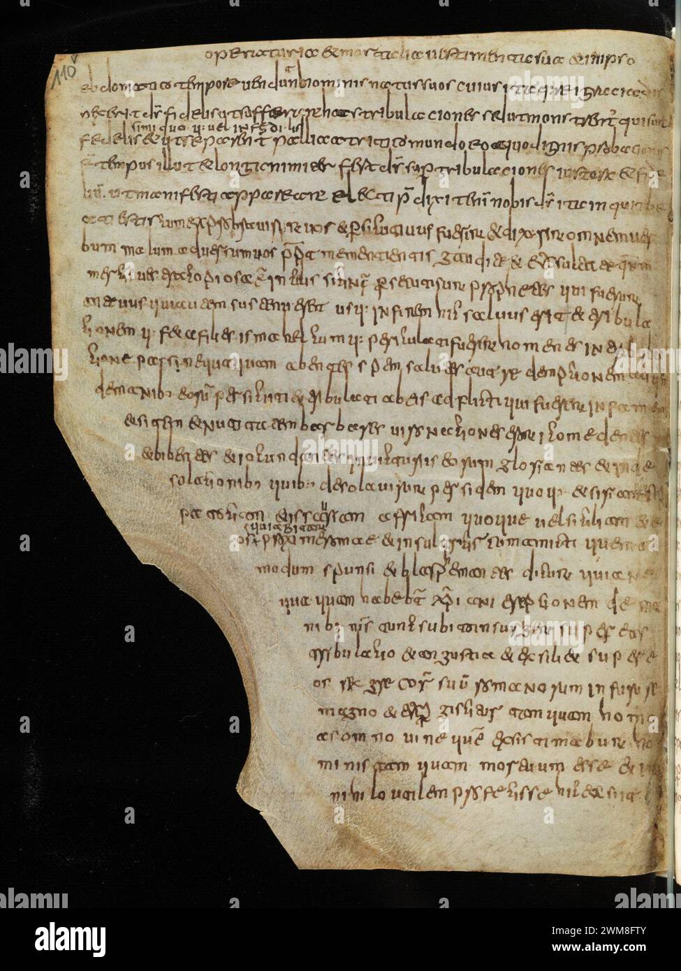 Cod. 611, f. 110v – Composite manuscript Merovingian excerpts from ...