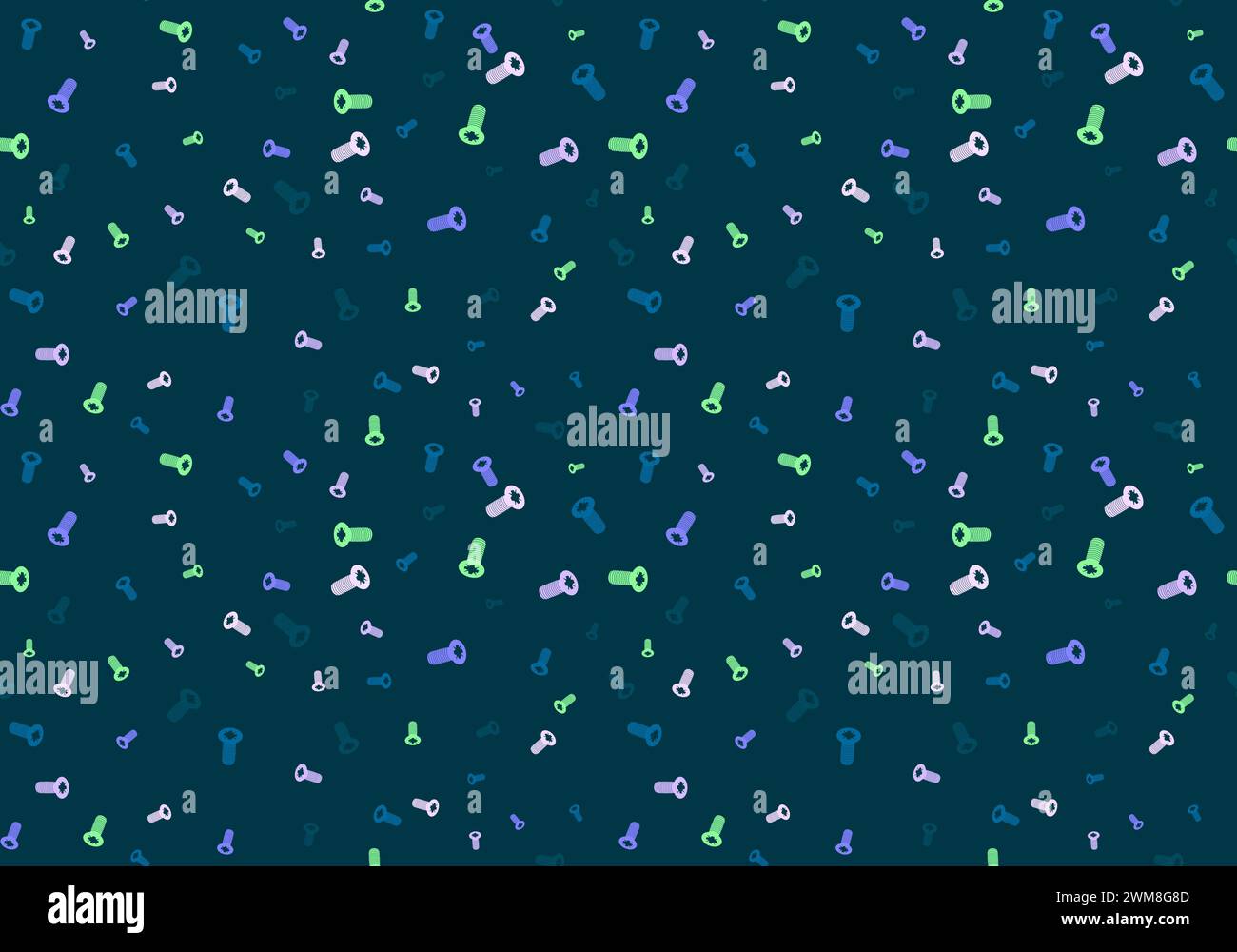 Equipment cartoon seamless bolt pattern for wallpaper and fabrics and ...