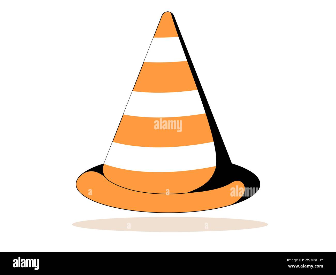 Art Illustration Symbol Icon Object Work Tools Design Handy Worker Logo Of Cone Street Stock
