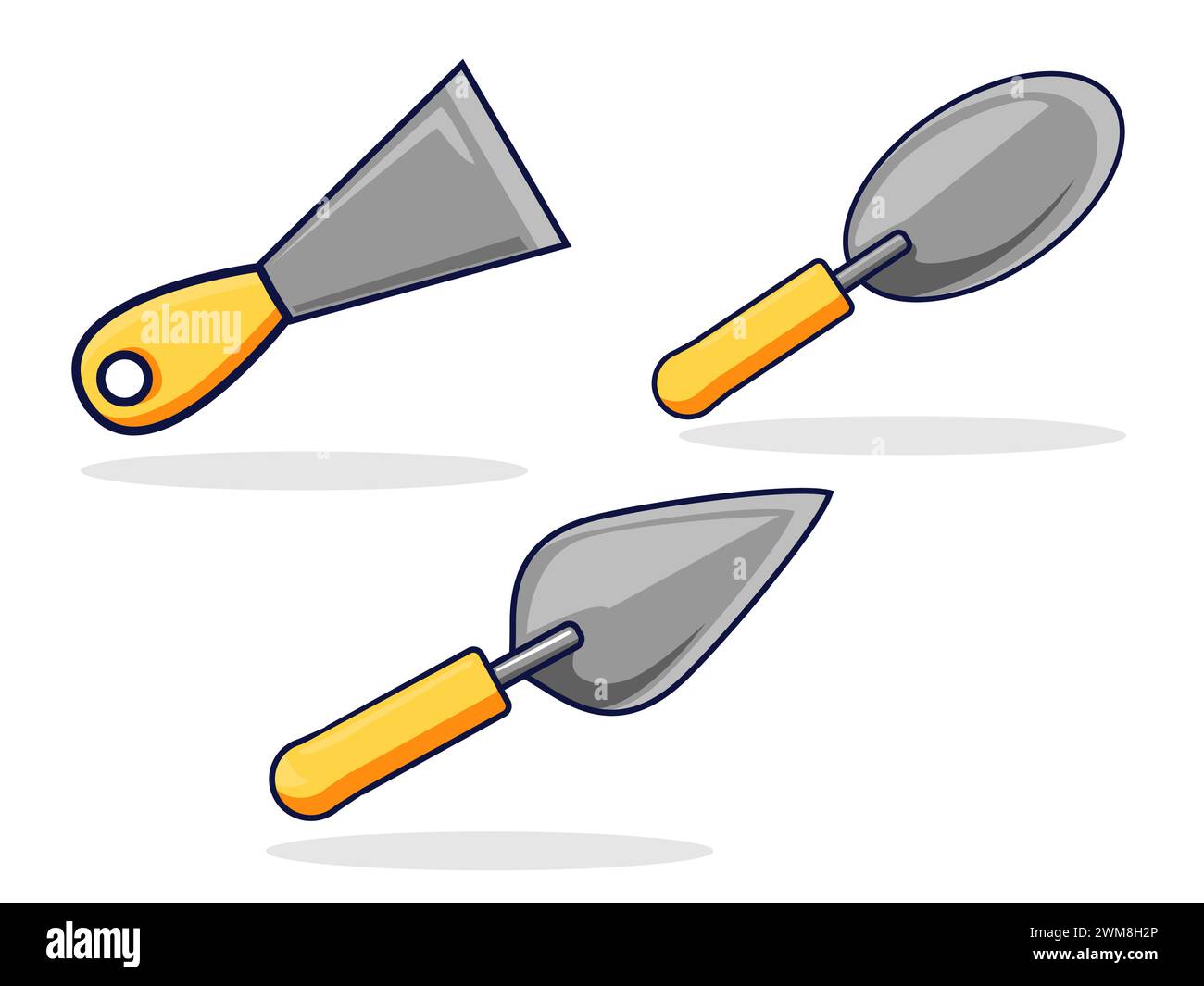 Art illustration symbol icon object work tools design handy worker logo ...