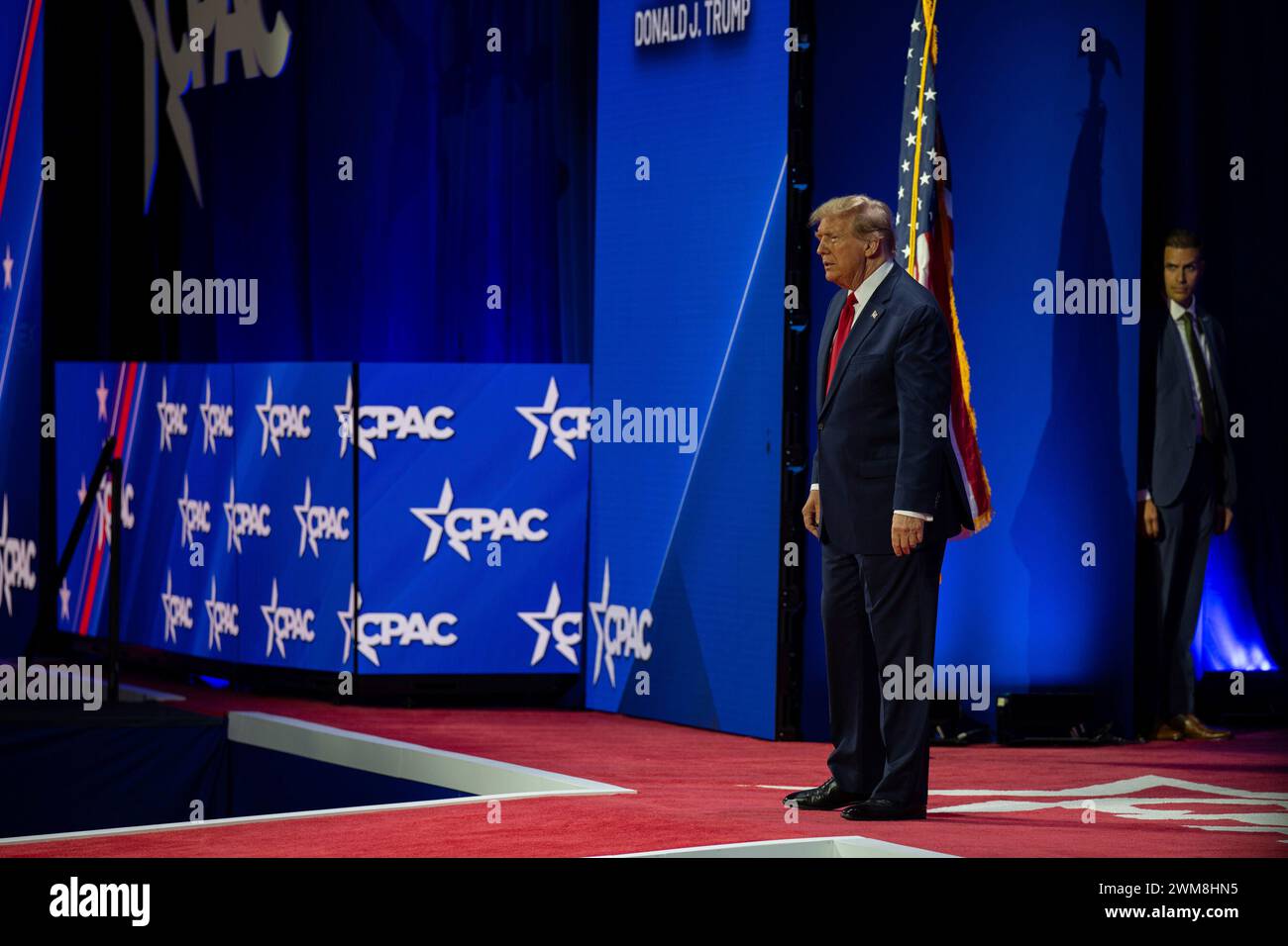 National Harbor, Maryland, USA. 24th Feb, 2024. Former US President ...