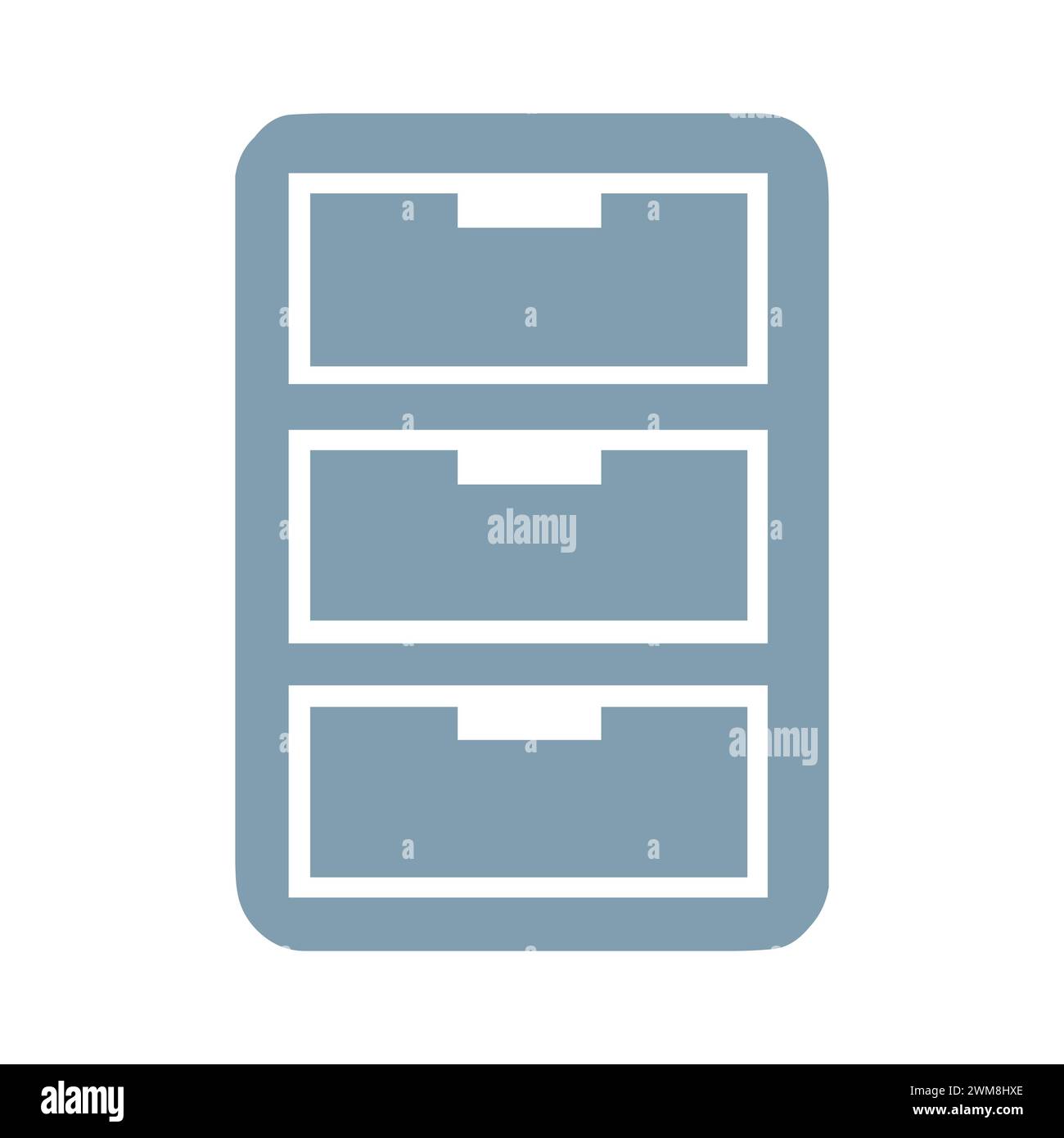 Folder file cabinet cartoon Stock Vector Images - Alamy