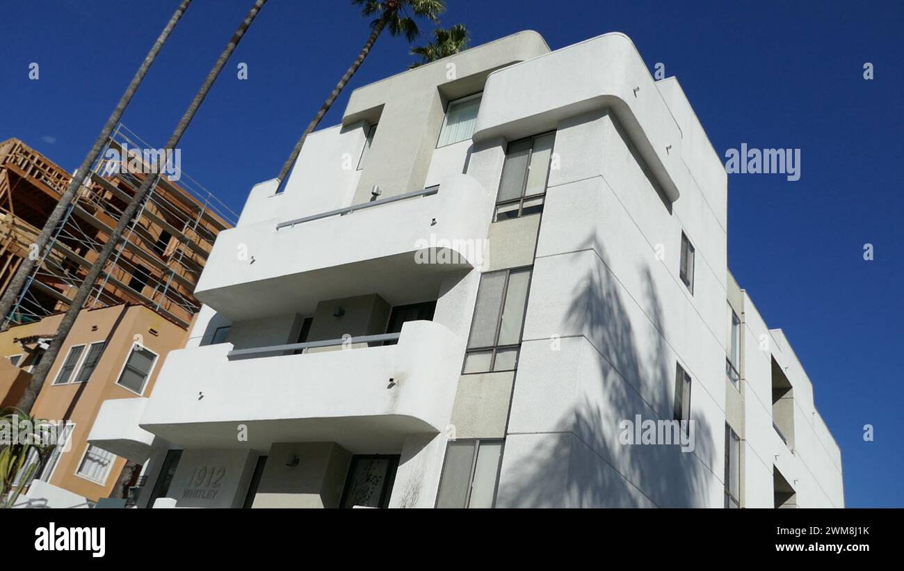 Los Angeles, California, USA 21st February 2024 Former Home/house at ...
