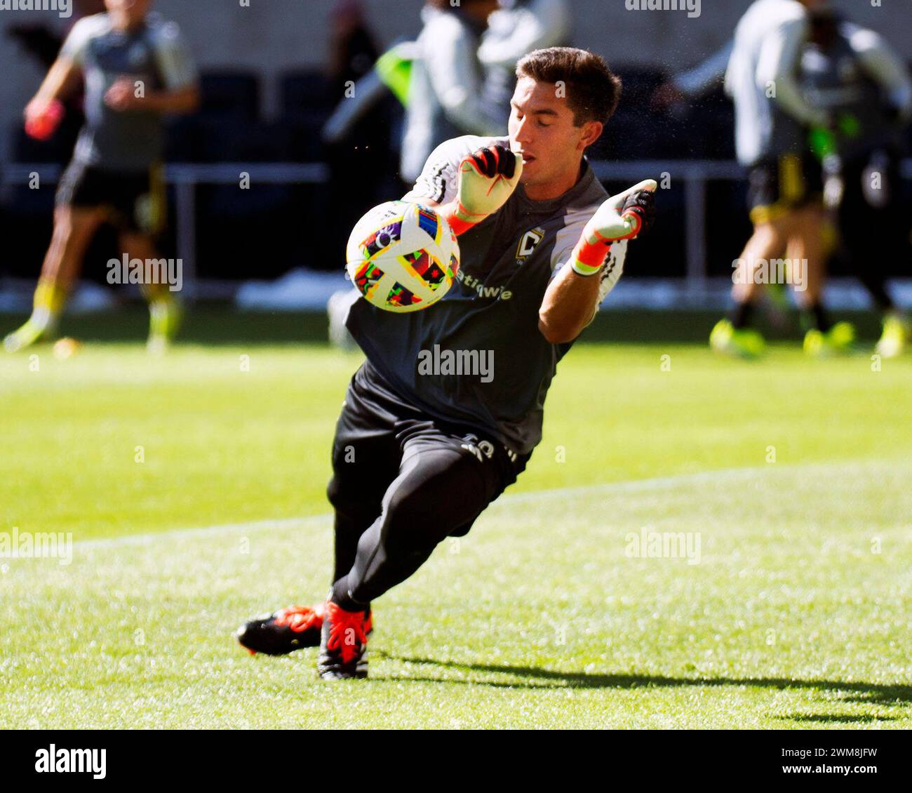 Columbus, Ohio, USA. 24th Feb, 2024. Columbus Crew goalkeeper Patrick ...