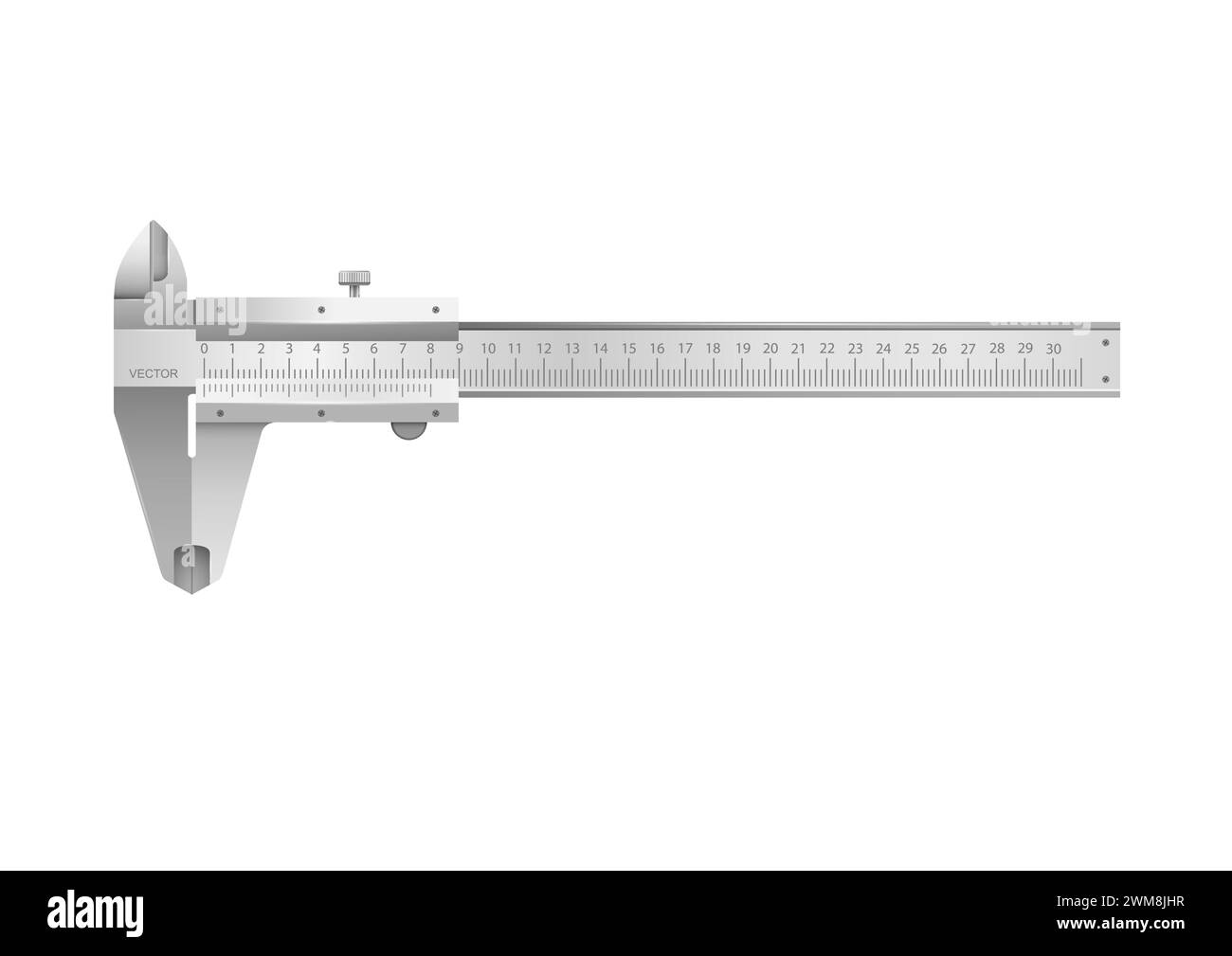 Vernier caliper vector vectors hi-res stock photography and images - Alamy