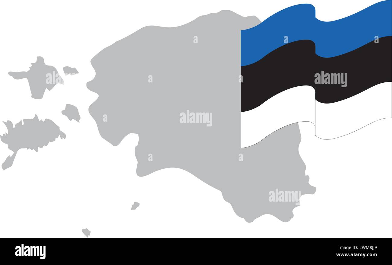 3d map estonia Stock Vector Images - Alamy
