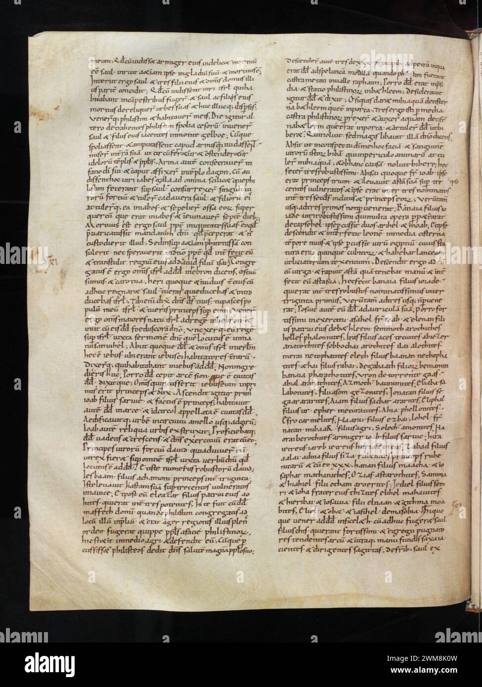 Cod. A 9, f. 210v – Biblia latina (Vulgata Stock Photo - Alamy