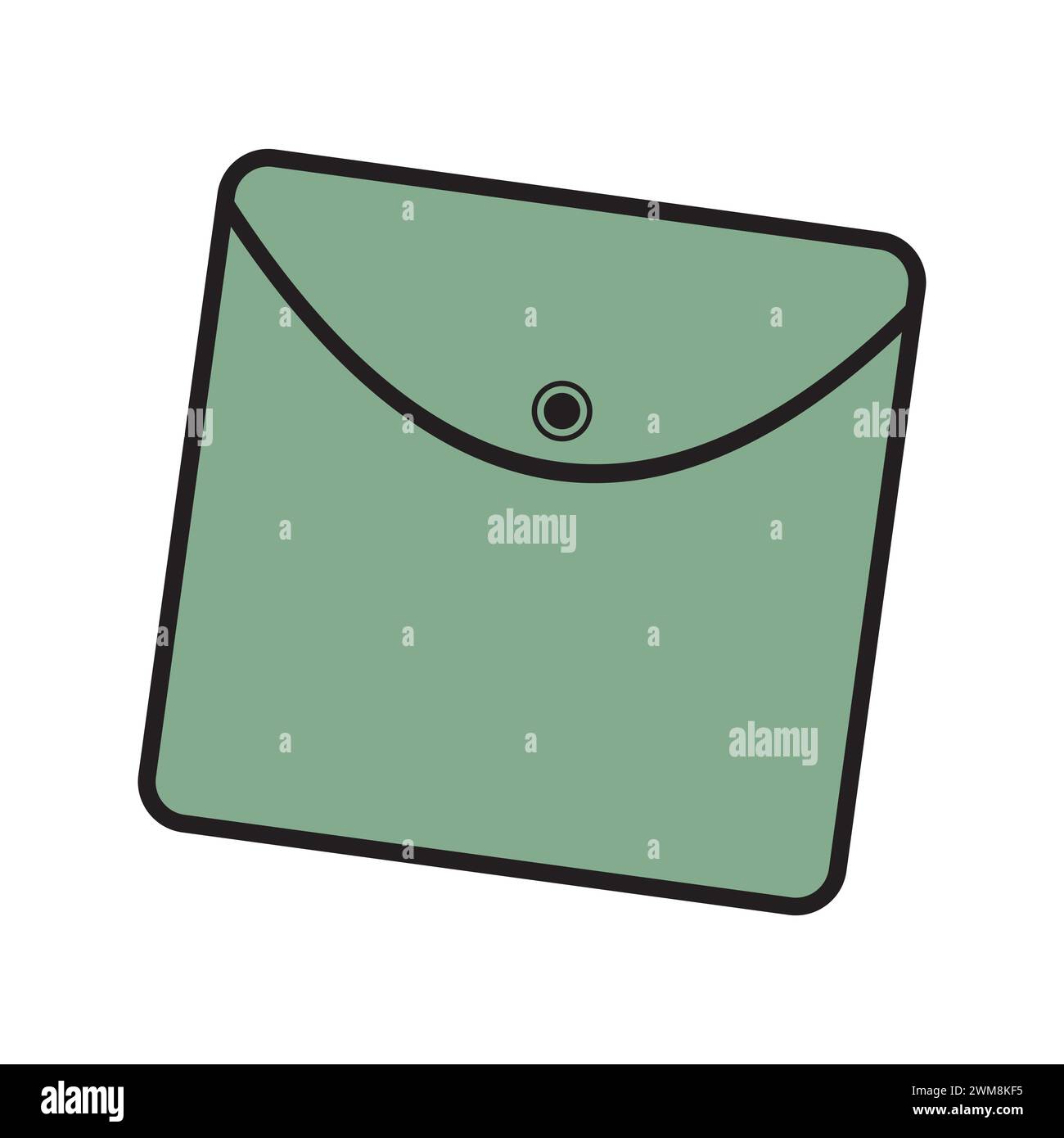 Woman green case tourist Stock Vector Images - Alamy