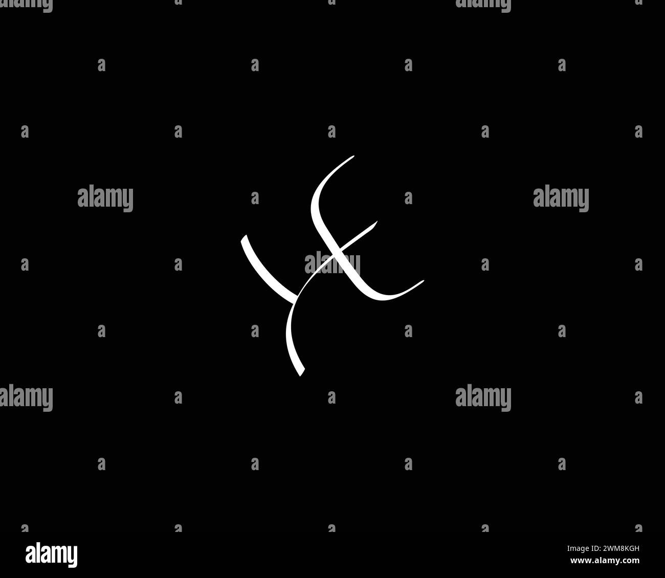 creative letter YE logo design vector template Stock Vector Image & Art ...