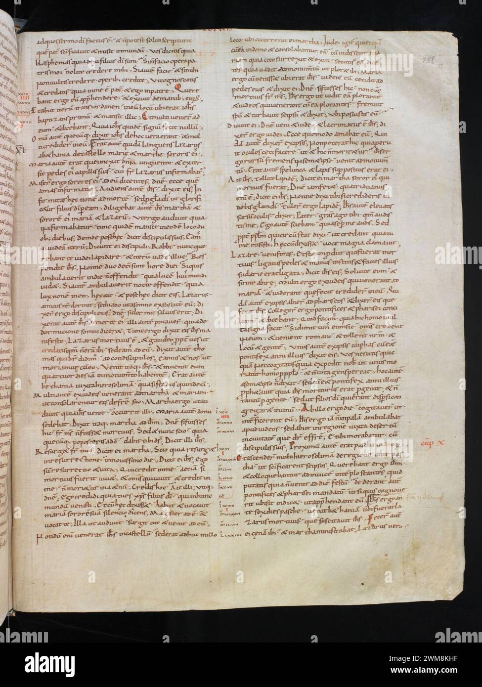 Cod. A 9, f. 288r – Biblia latina (Vulgata Stock Photo - Alamy