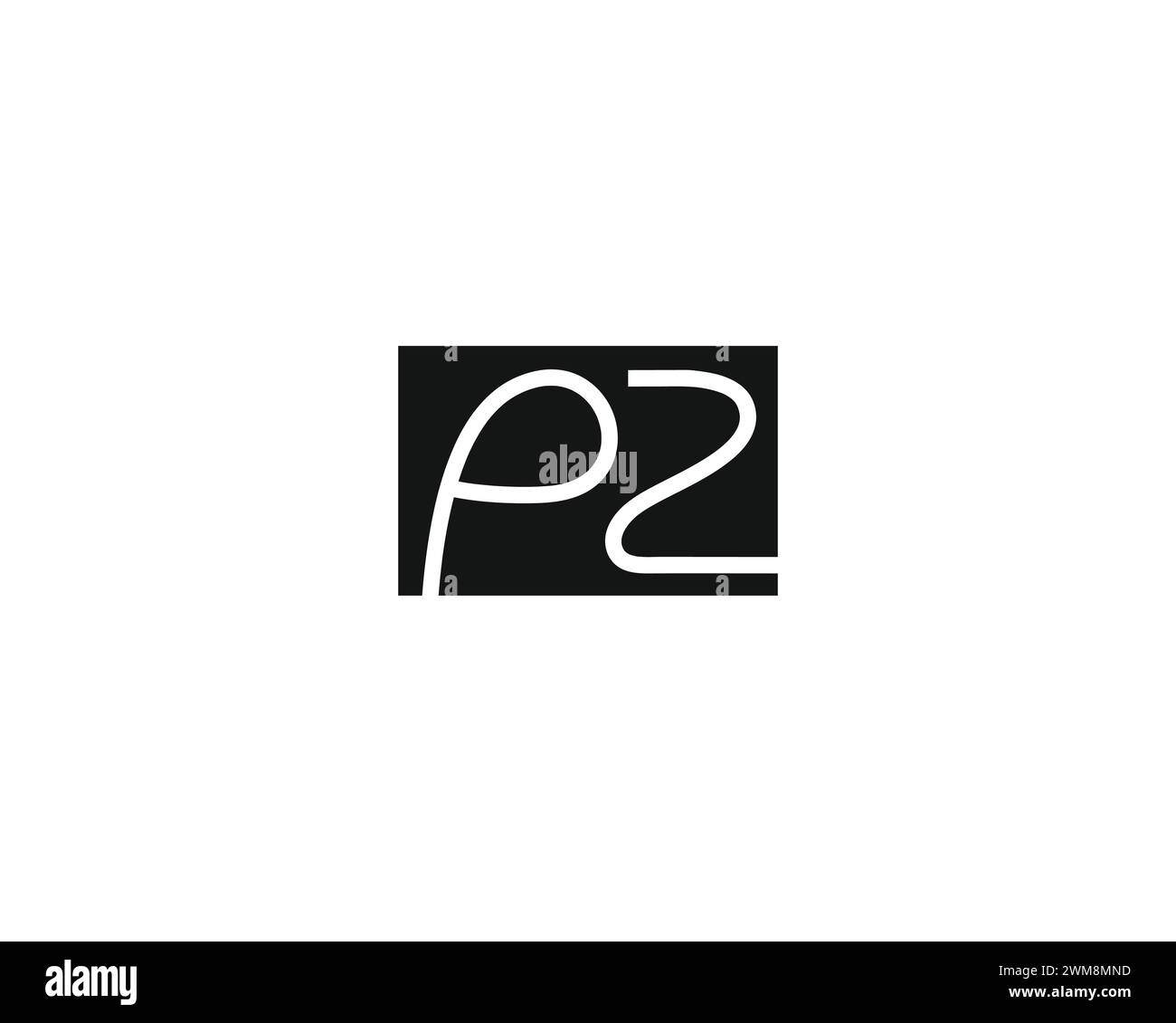 Pz letter Stock Vector Images - Alamy