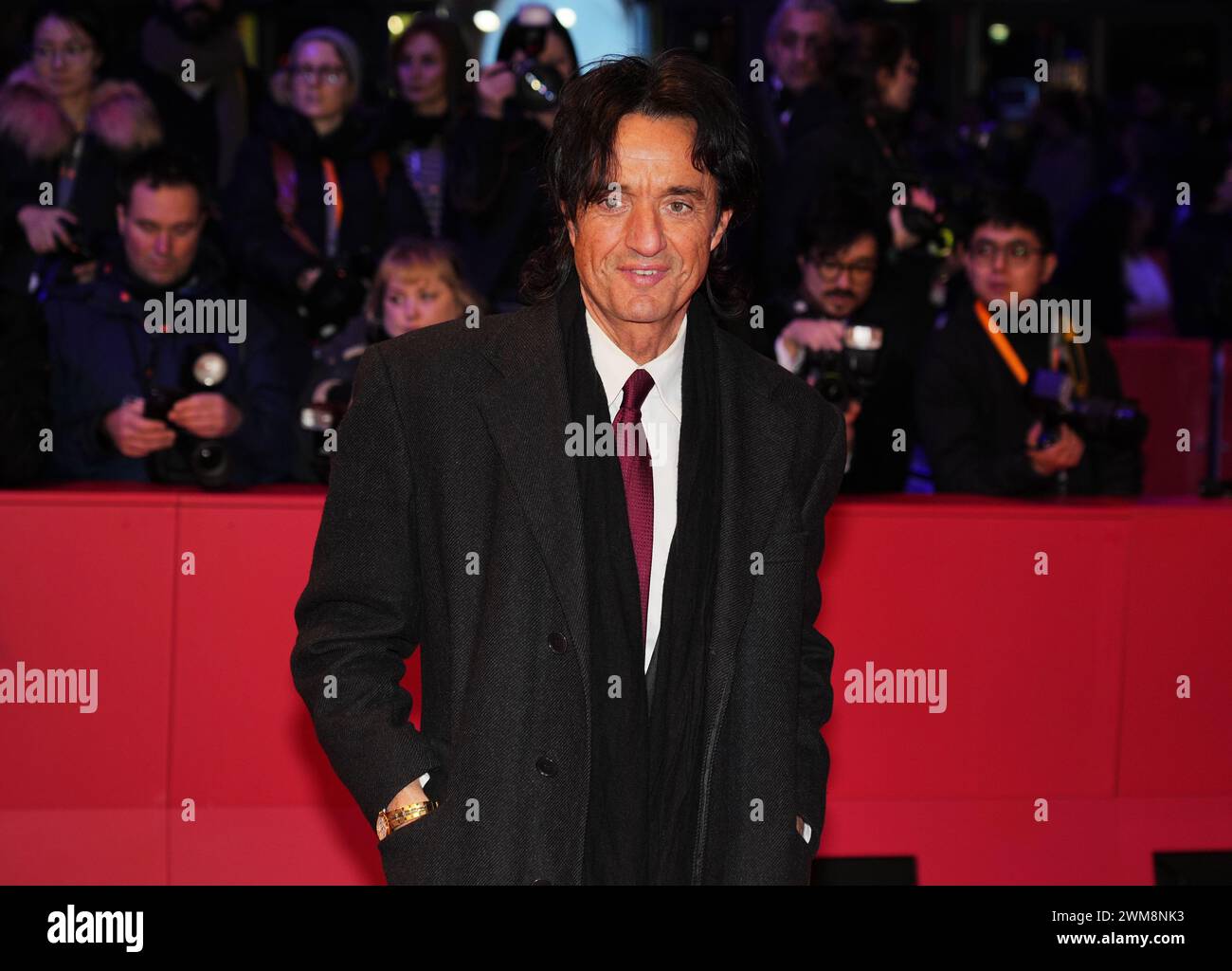 Berlin, Germany. 24th Feb, 2024. Giulio Base, actor and film director ...