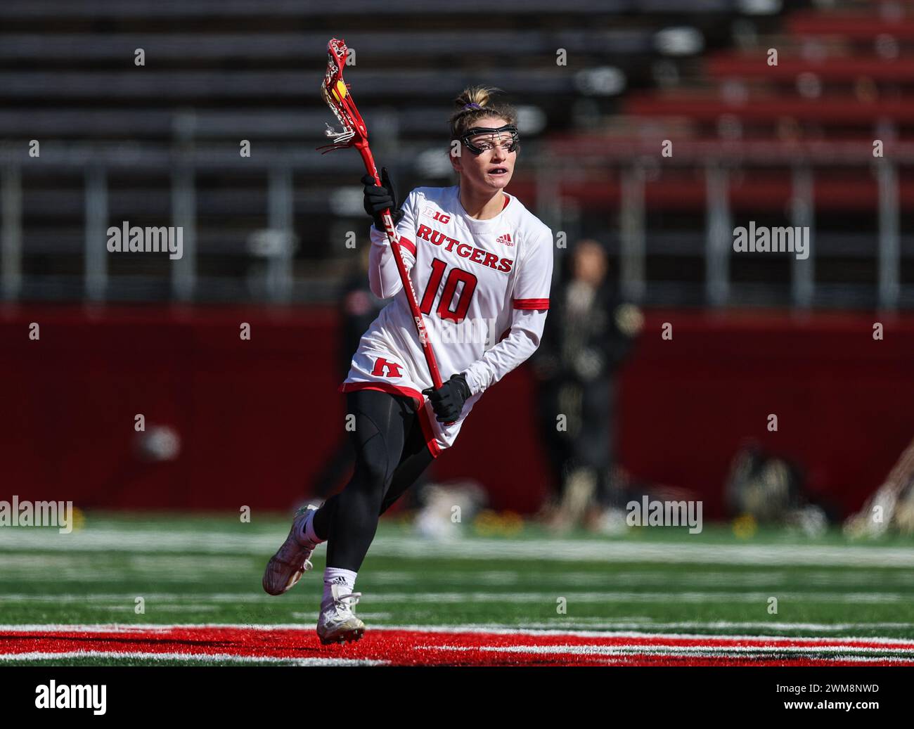 Piscataway, NJ, USA. 24th Feb, 2024. Rutgers defender Jessica Beneducci ...