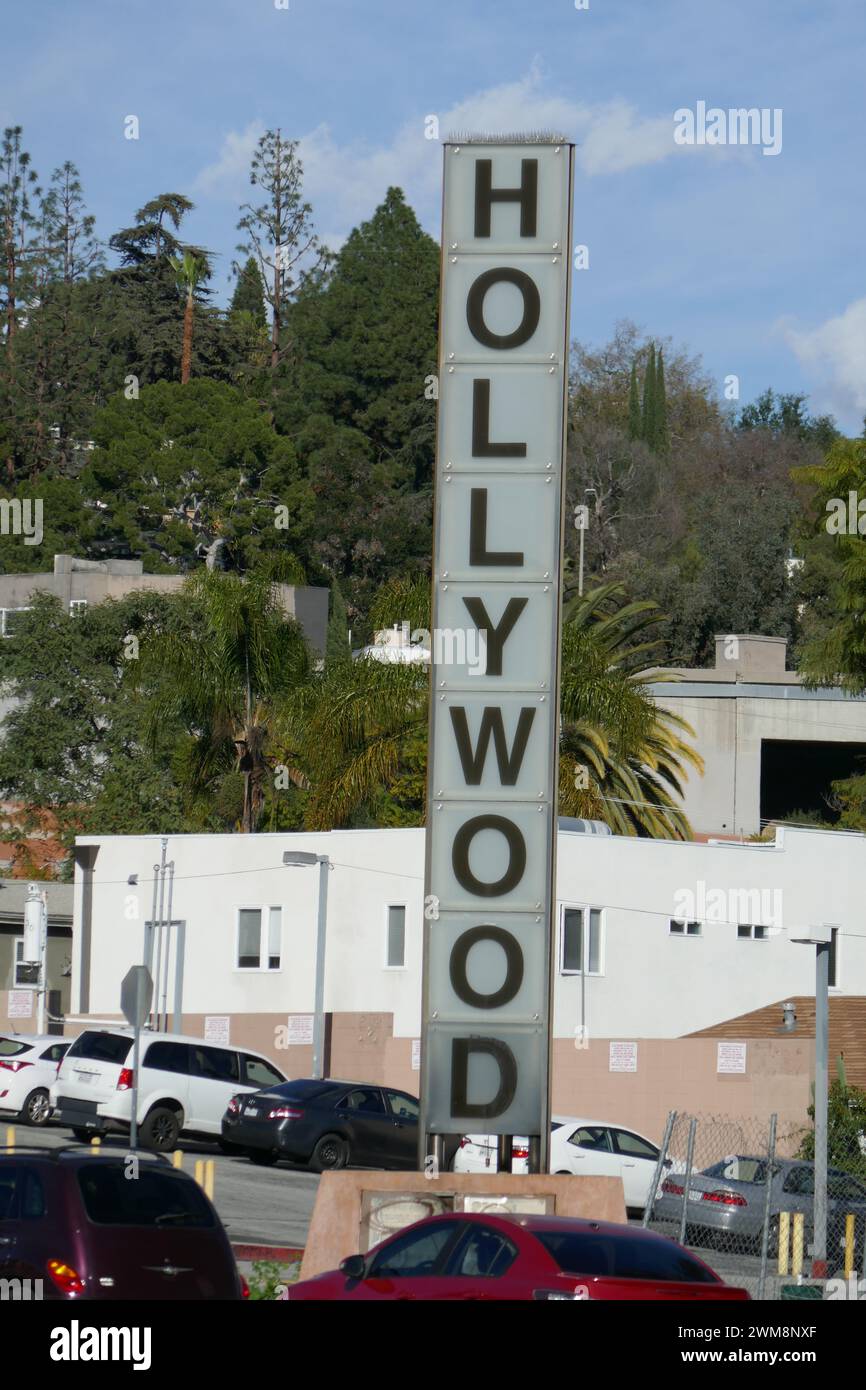 Los Angeles, California, USA 21st February 2024 Hollywood Sign on ...
