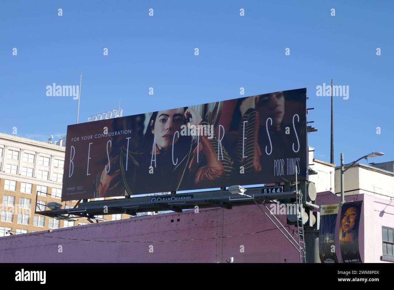 Los Angeles, California, USA 21st February 2024 Emma Stone Poor Things ...