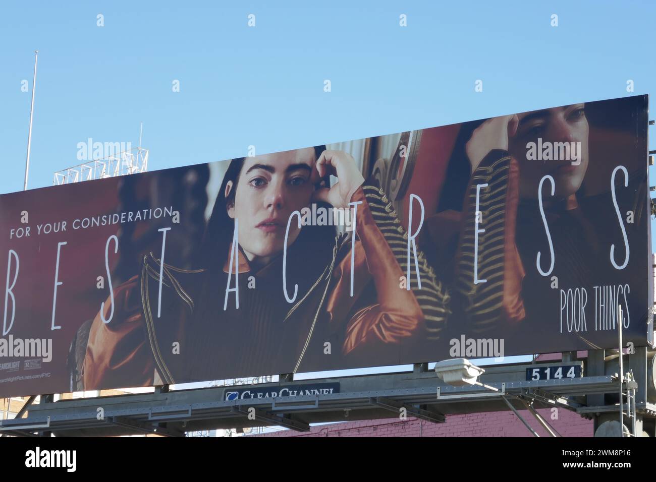 Los Angeles, California, USA 21st February 2024 Emma Stone Poor Things ...