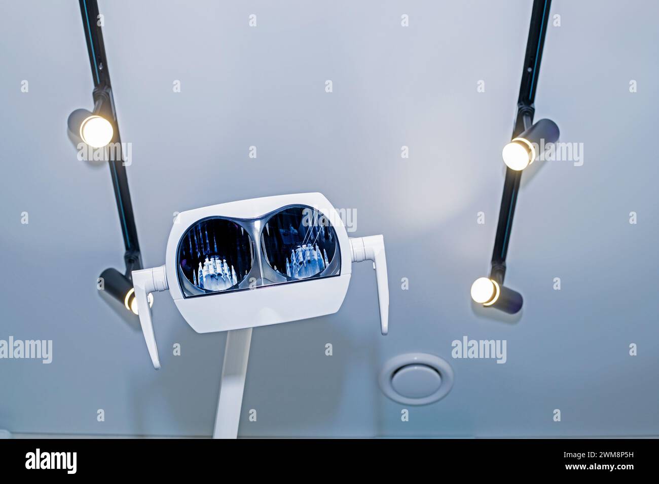 dental lamp for treatment and restoration of teeth. dental care and ...