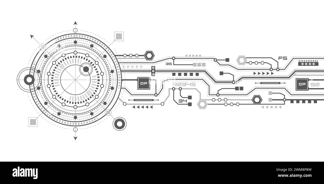 Plan technology Stock Vector Images - Alamy
