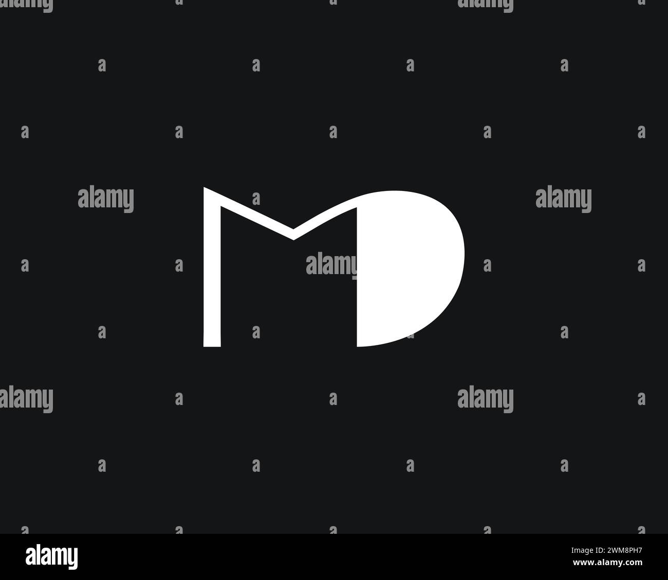 creative letter MD logo design vector template Stock Vector Image & Art ... creative letter MD logo design vector template Stock Vector Image & Art ...