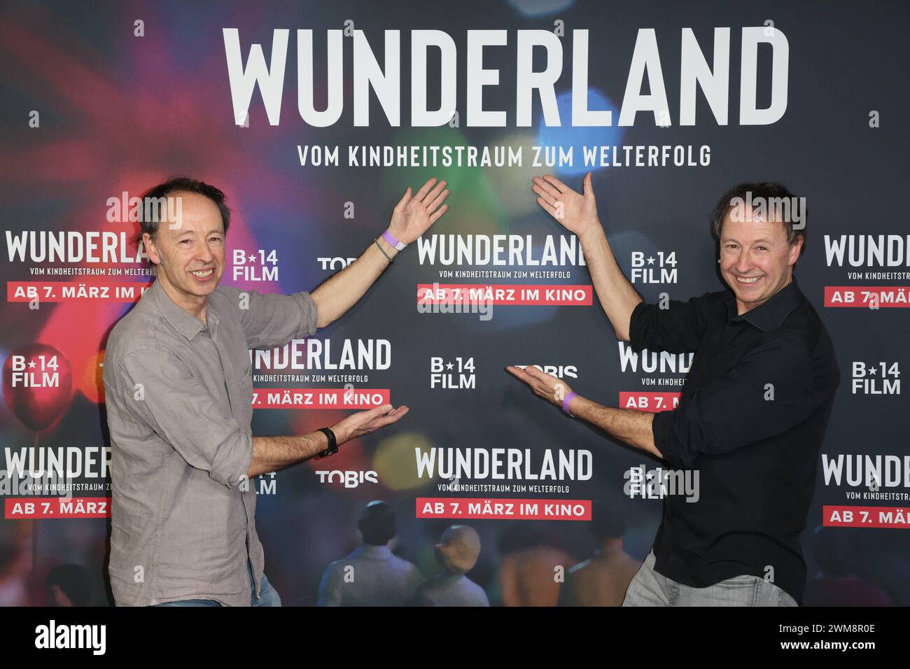 Gerrit und Frederik Braun, die Gründer der Anlage, bei der Preview am ...