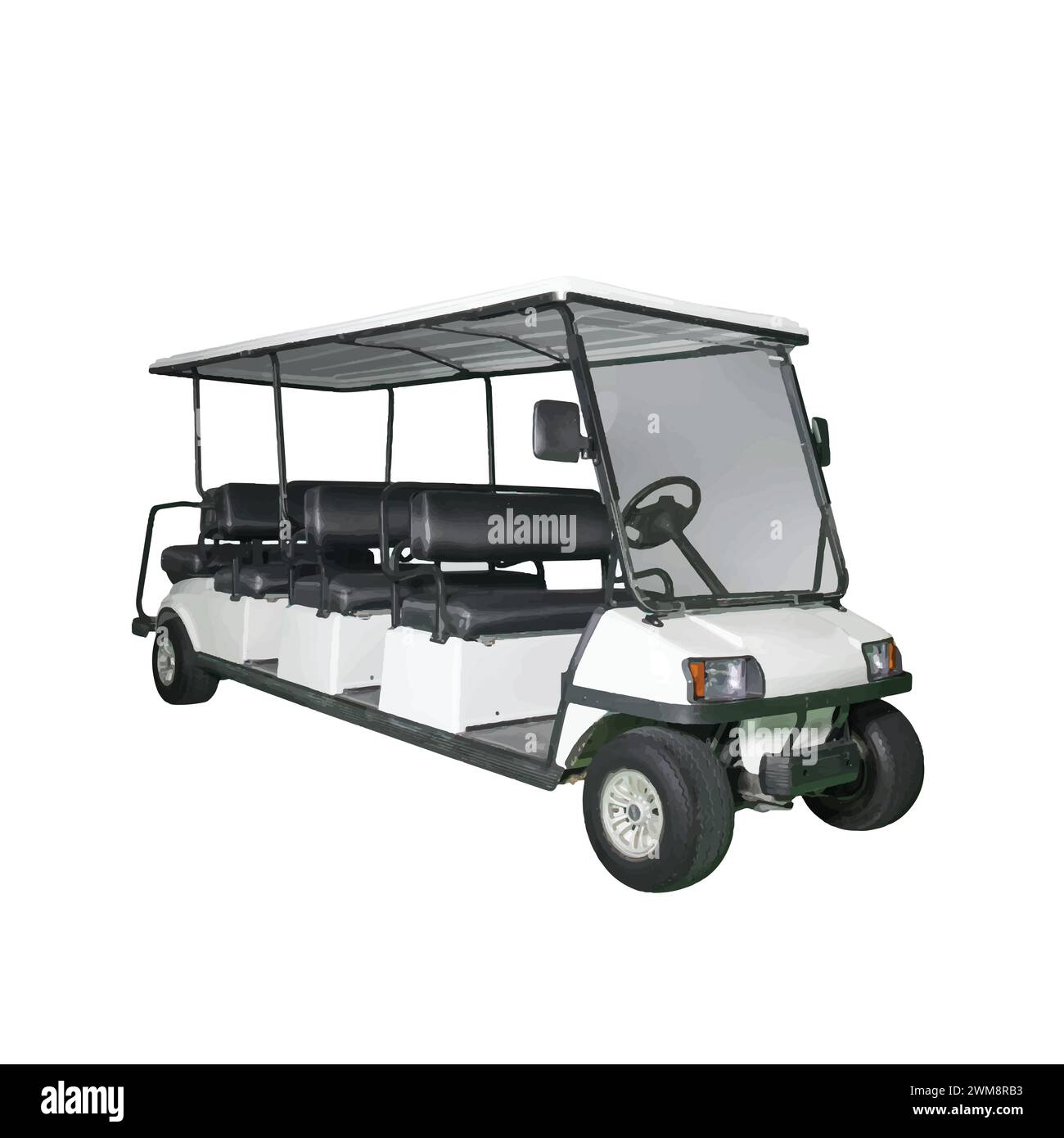 Long road view Stock Vector Images - Alamy