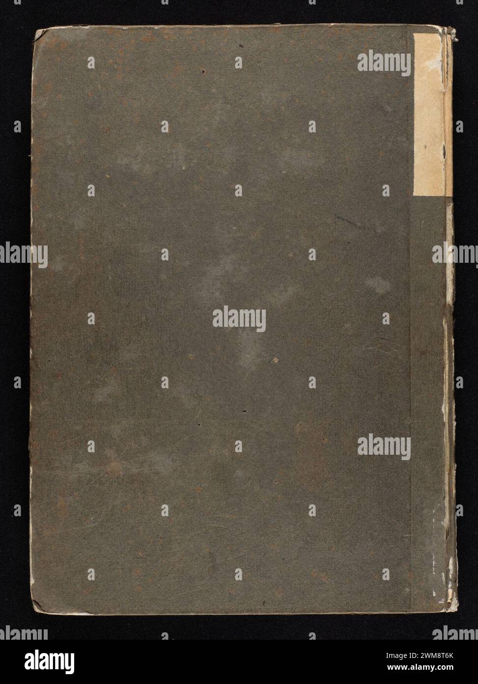 Cod. C 219, Back cover – A) Cicero Topica, B) Annaeus Florus Epitome ...