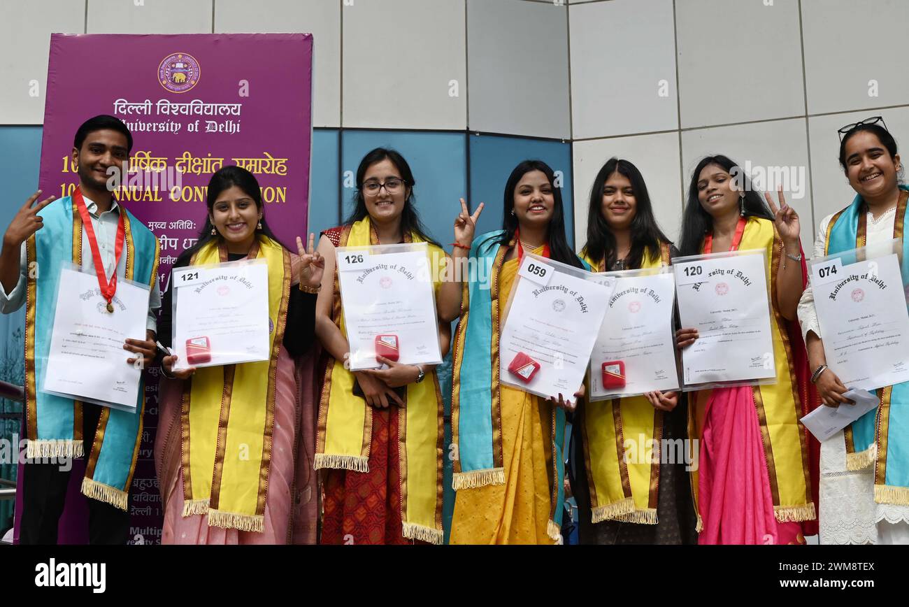NEW DELHI, INDIA -FEBRUARY 24: Delhi University Vice-Chancellor Yogesh ...