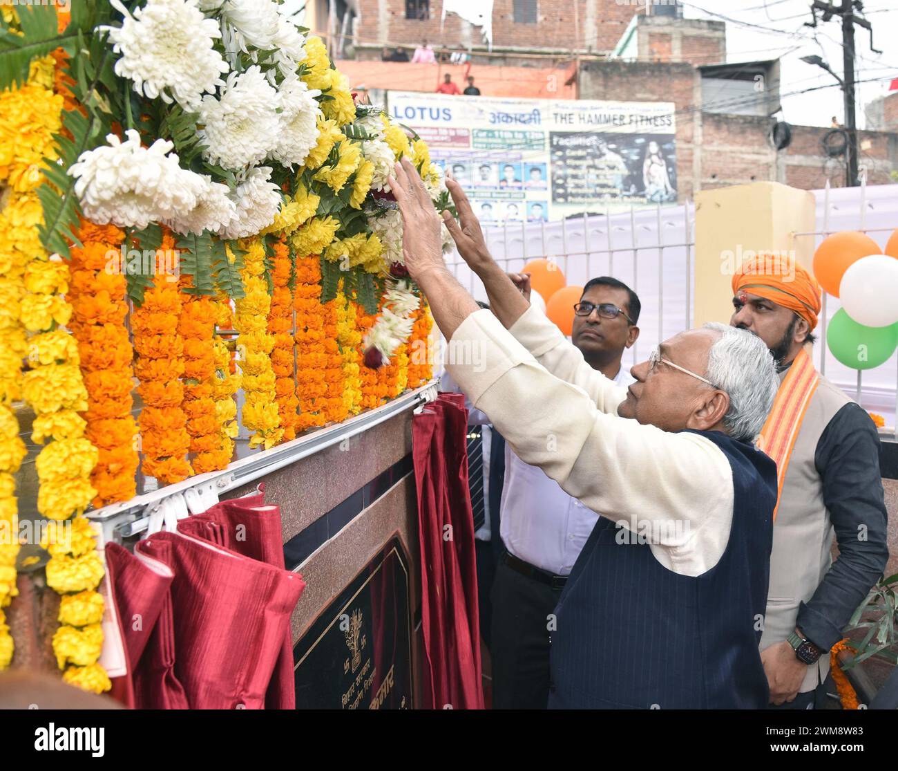 Patna, India. 24th Feb, 2024. PATNA, INDIA - FEBRUARY 24: Bihar Chief ...