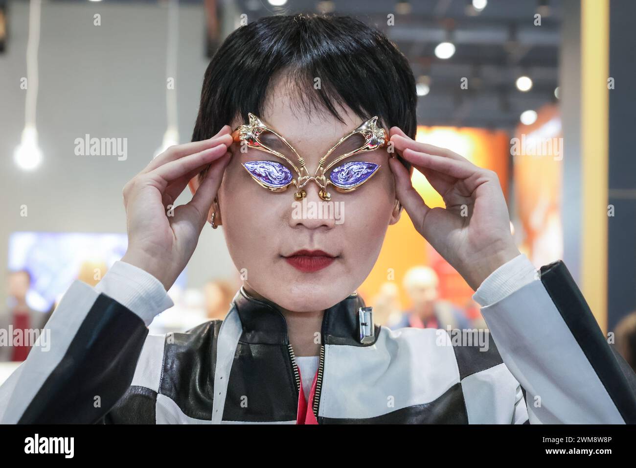 London, UK. 24th Feb, 2024. Lee Pui Kwan, Royal College of Art student ...