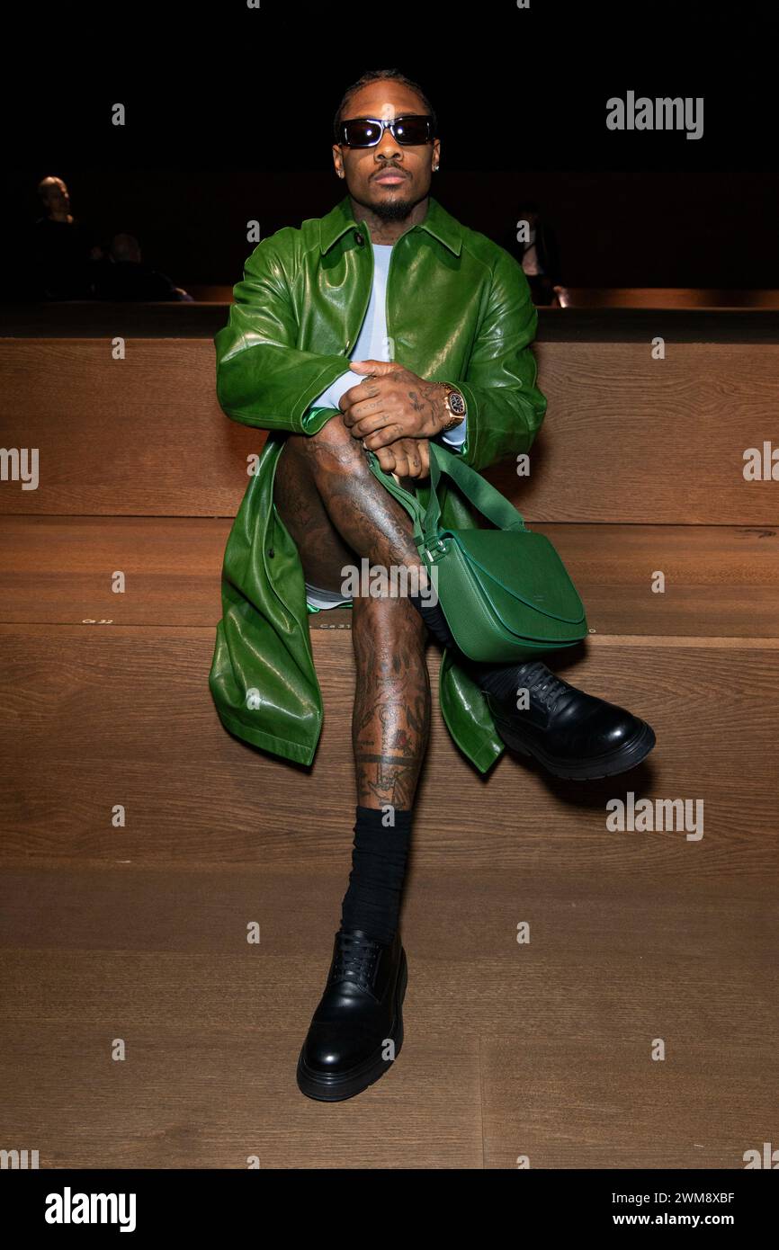 Milan, Italien. 24th Feb, 2024. Stefon Diggs attends FERRAGAMO Fall ...