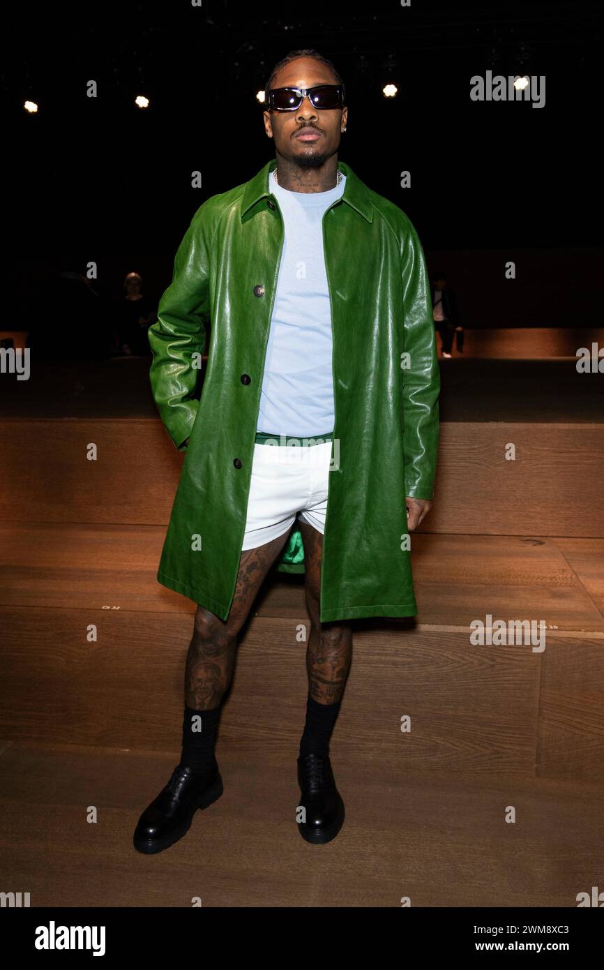 Milan, Italien. 24th Feb, 2024. Stefon Diggs attends FERRAGAMO Fall ...