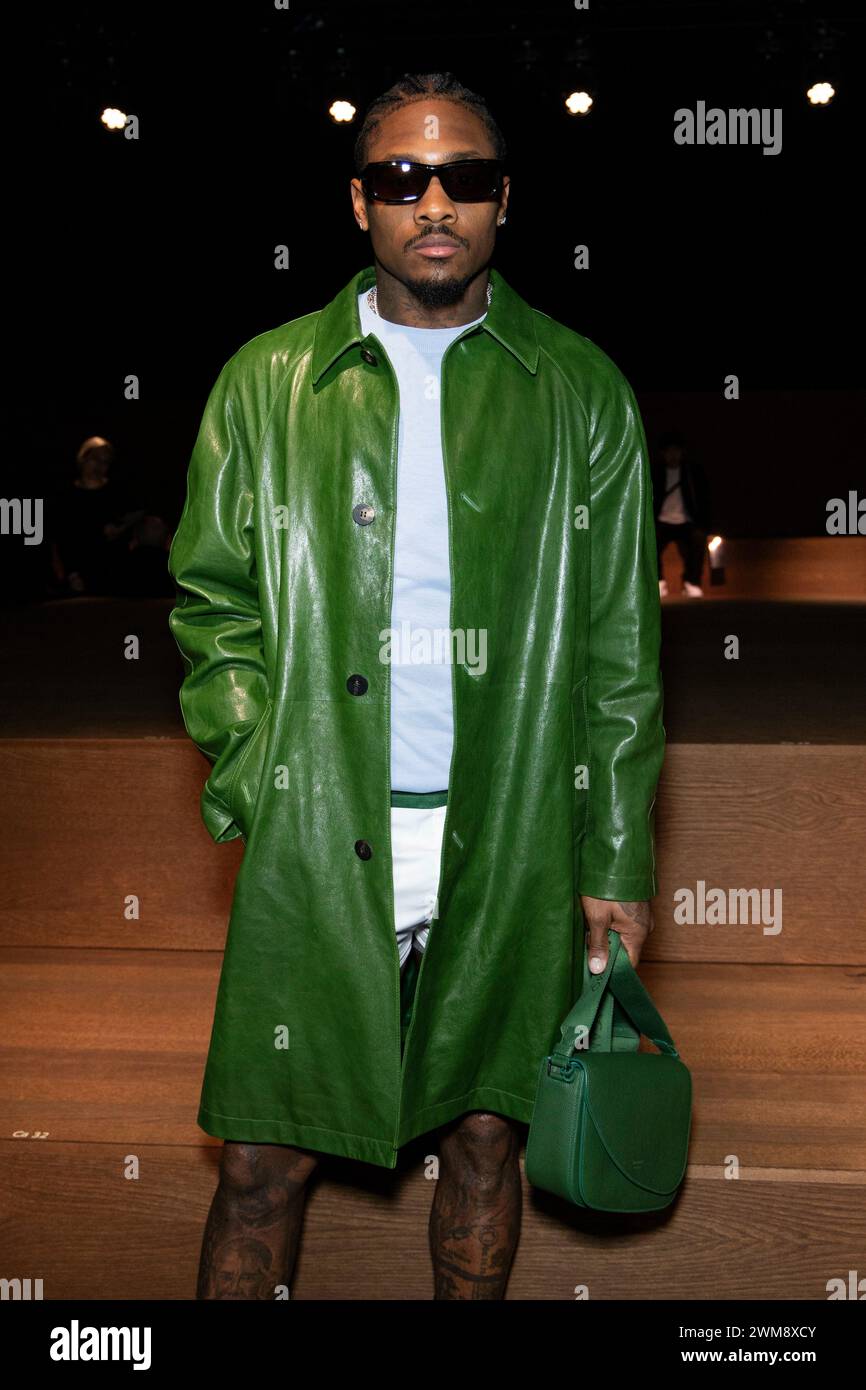 Milan, Italien. 24th Feb, 2024. Stefon Diggs attends FERRAGAMO Fall ...