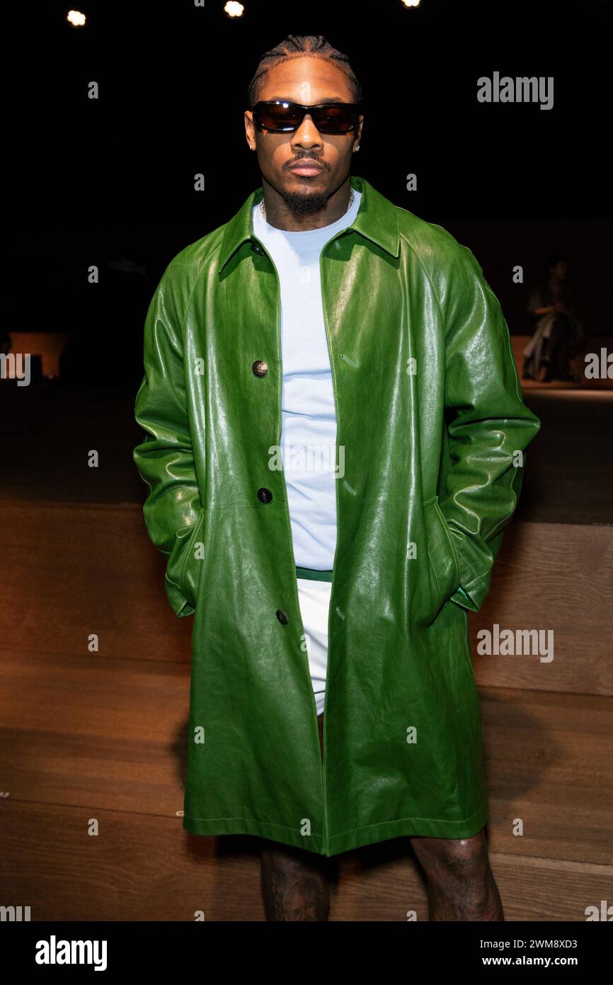 Milan, Italien. 24th Feb, 2024. Stefon Diggs attends FERRAGAMO Fall ...