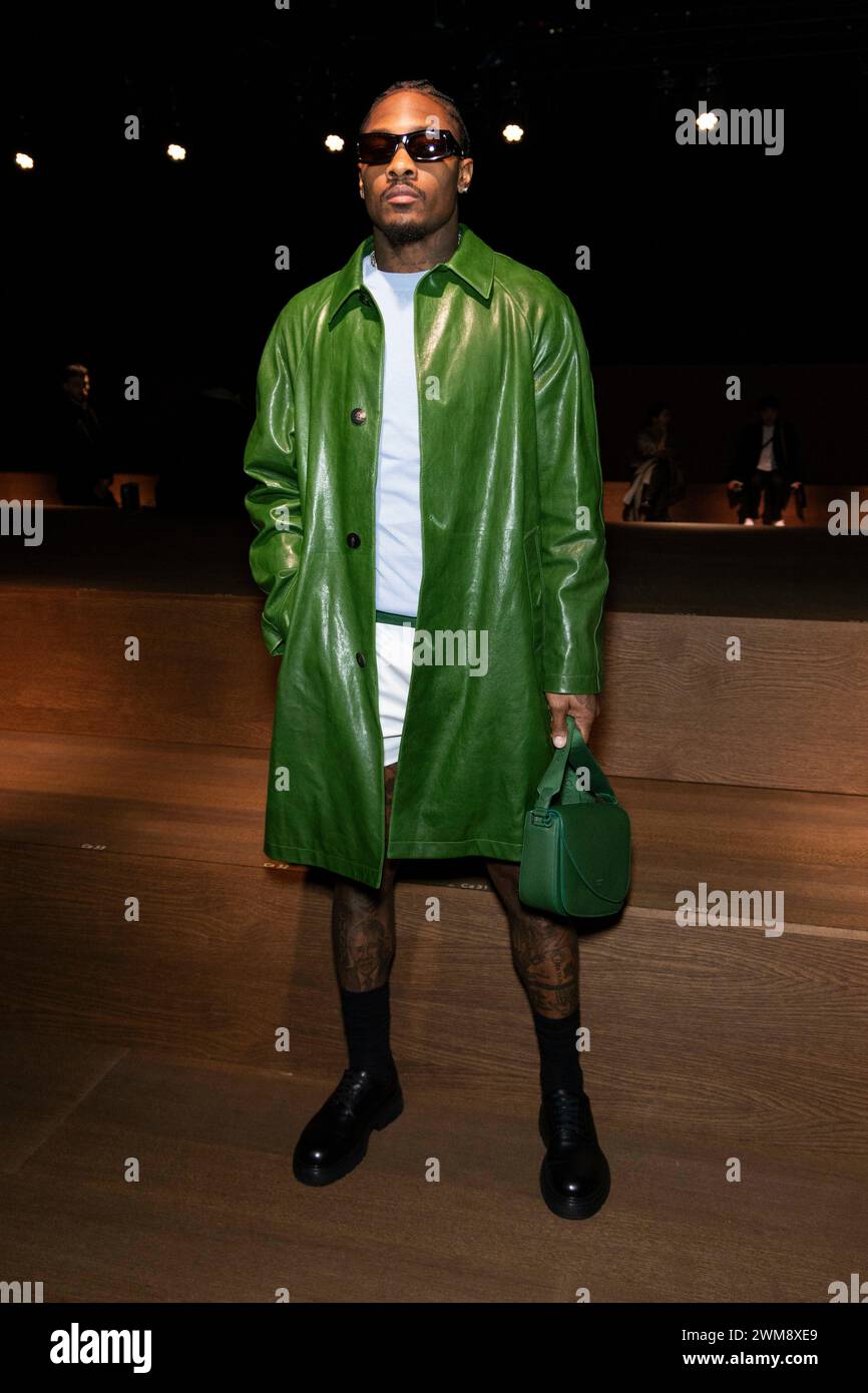 Milan, Italien. 24th Feb, 2024. Stefon Diggs attends FERRAGAMO Fall ...