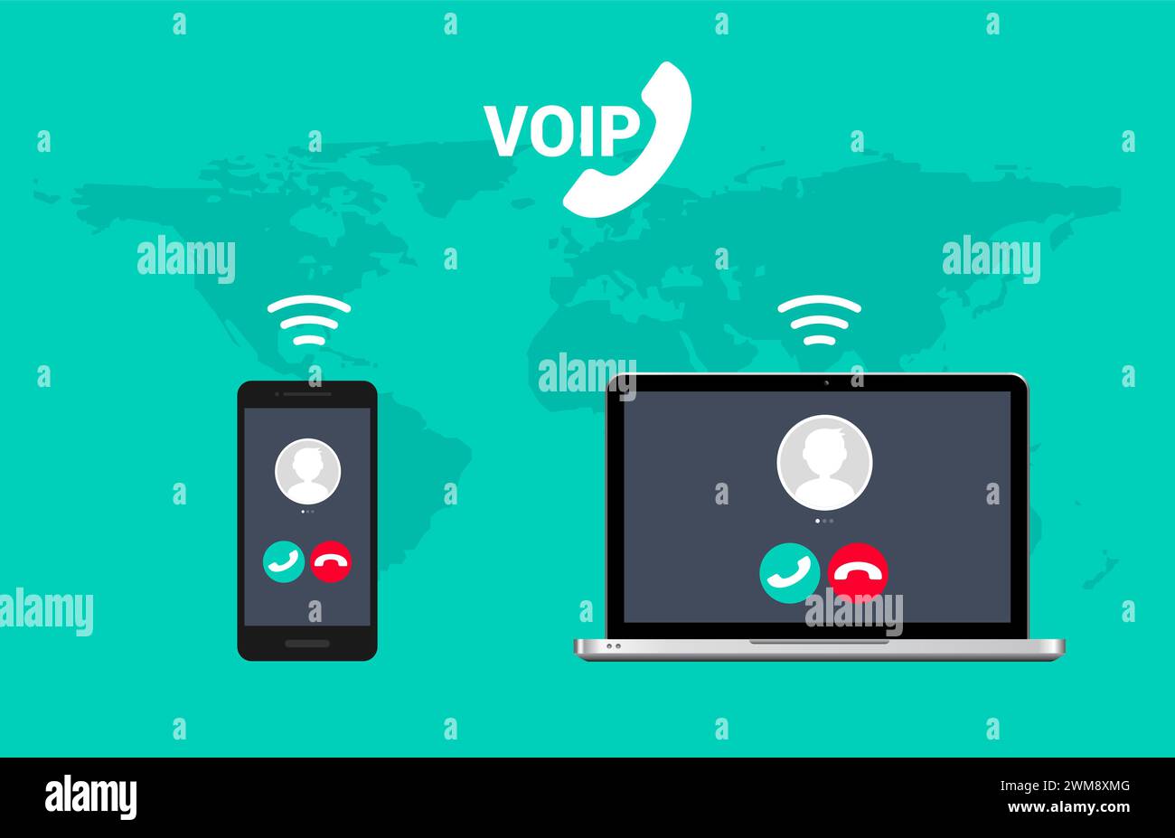 Ip phone Stock Vector Images - Alamy