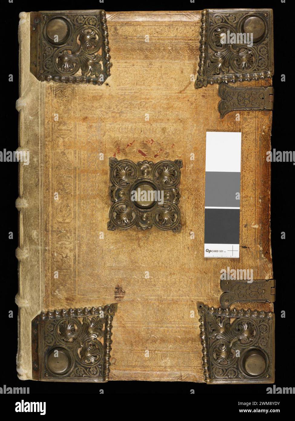 Mss.h.h.I.1, QP card on binding – Diebold Schilling, Amtliche Berner ...