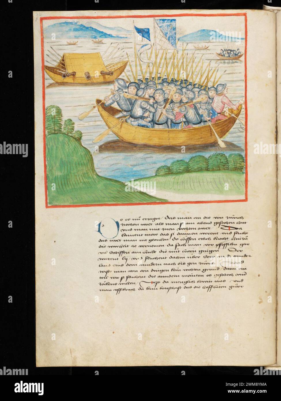 Mss.h.h.I.2, p. 82 – Diebold Schilling, Amtliche Berner Chronik, vol 2 ...