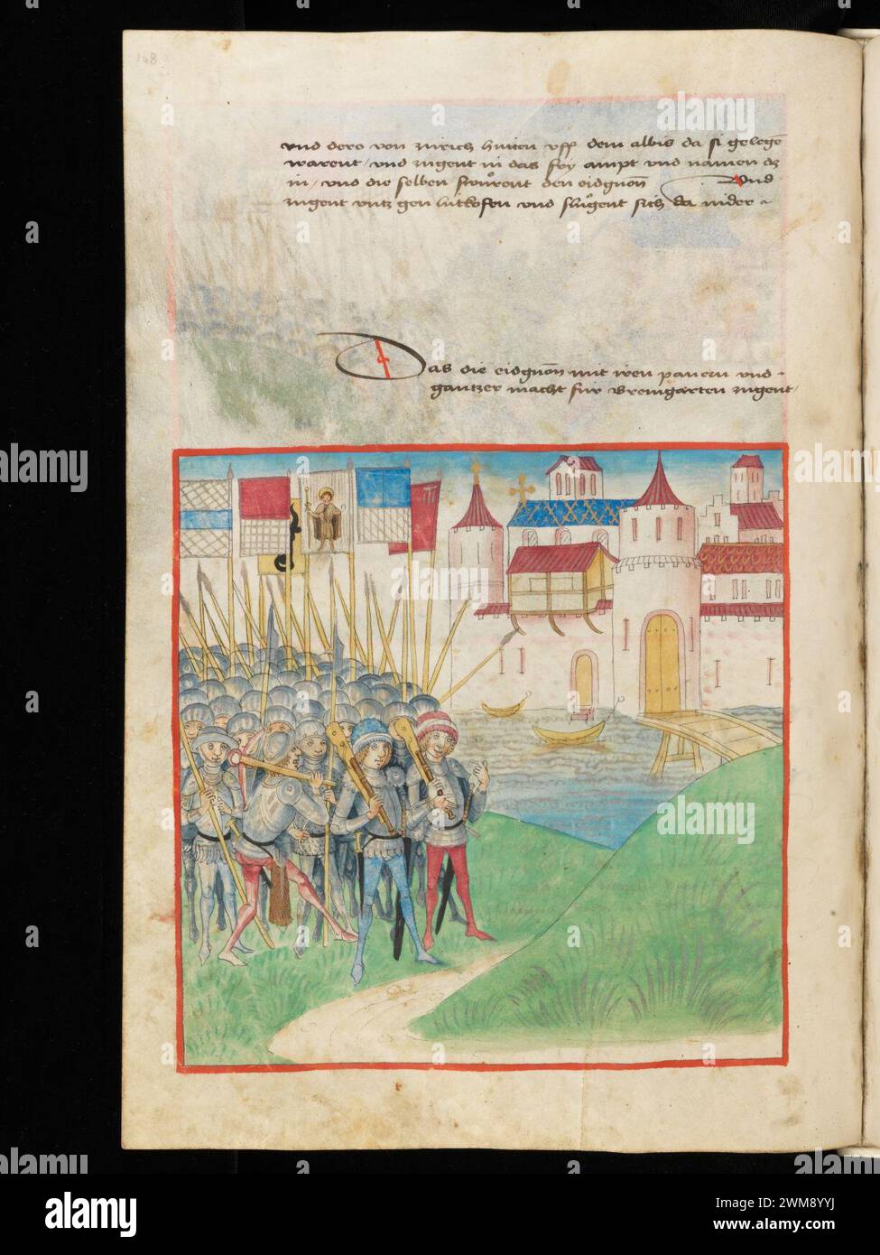 Mss.h.h.I.2, p. 148 – Diebold Schilling, Amtliche Berner Chronik, vol 2 ...
