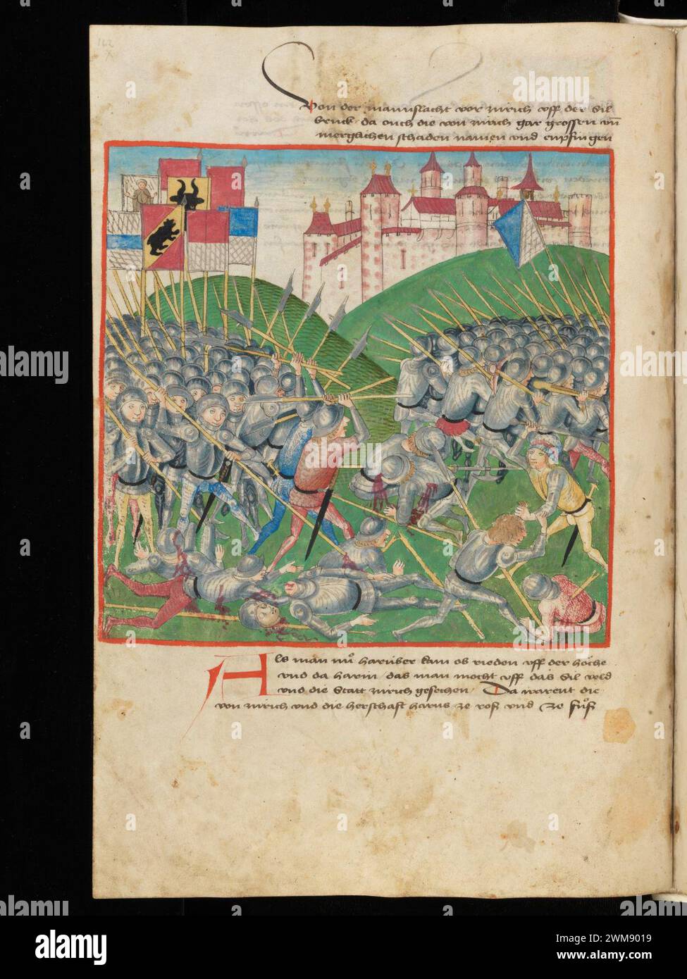 Mss.h.h.I.2, p. 162 – Diebold Schilling, Amtliche Berner Chronik, vol 2 ...