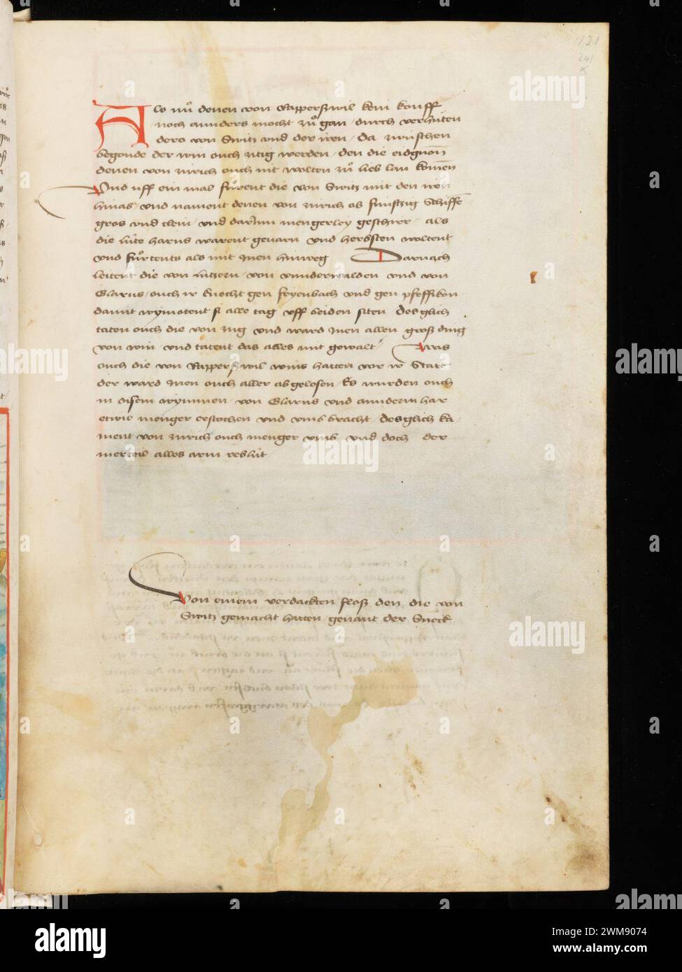 Mss.h.h.I.2, p. 241 – Diebold Schilling, Amtliche Berner Chronik, vol 2 ...