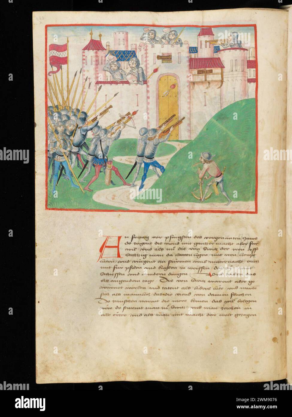Mss.h.h.I.2, p. 268 – Diebold Schilling, Amtliche Berner Chronik, vol 2 ...