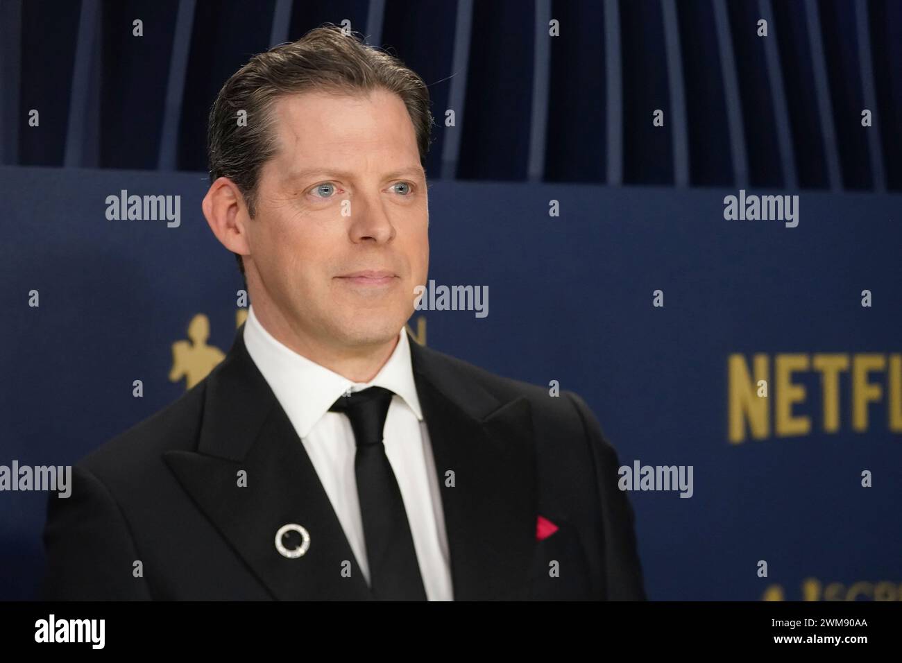 David Furr arrives at the 30th annual Screen Actors Guild Awards on ...