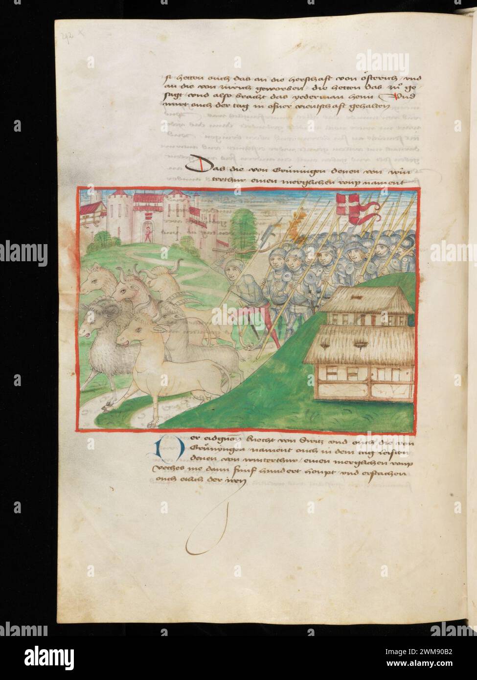 Mss.h.h.I.2, p. 292 – Diebold Schilling, Amtliche Berner Chronik, vol 2 ...