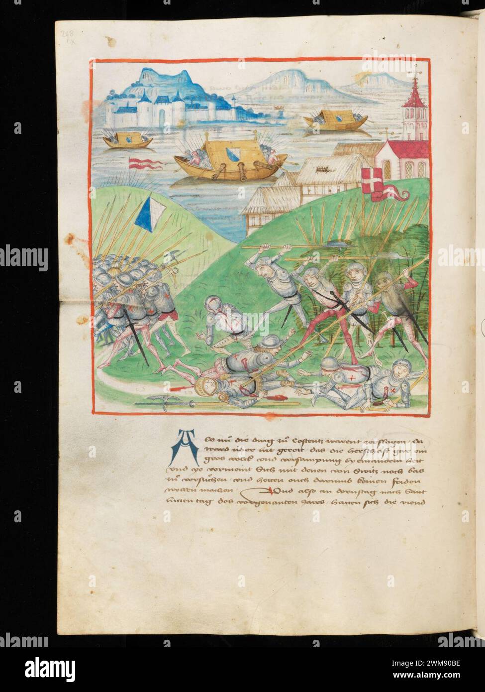 Mss.h.h.I.2, p. 298 – Diebold Schilling, Amtliche Berner Chronik, vol 2 ...