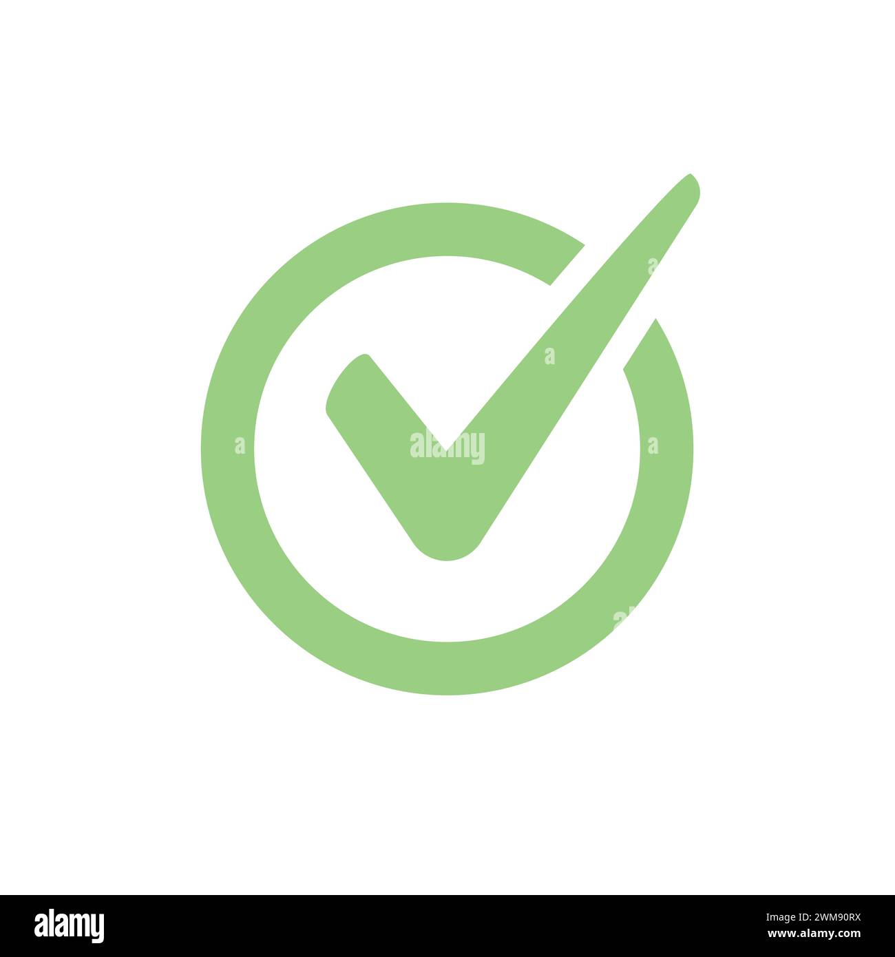 Check mark vector icon. Checkmark right symbol tick sign. Ok button ... Check mark vector icon. Checkmark right symbol tick sign. Ok button ...