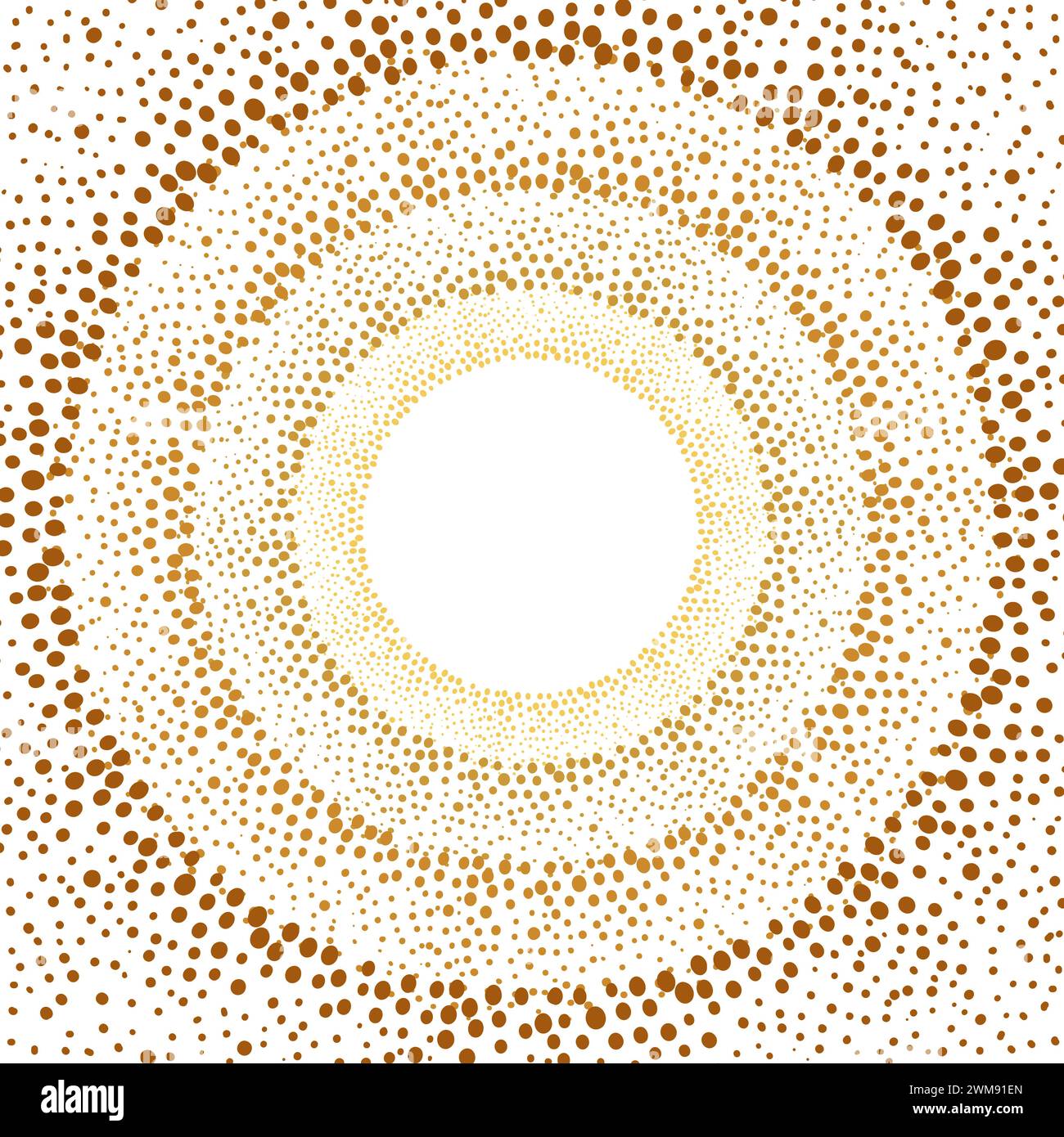 Hand drawn gold dots background. Sparkling golden abstract pattern for ...