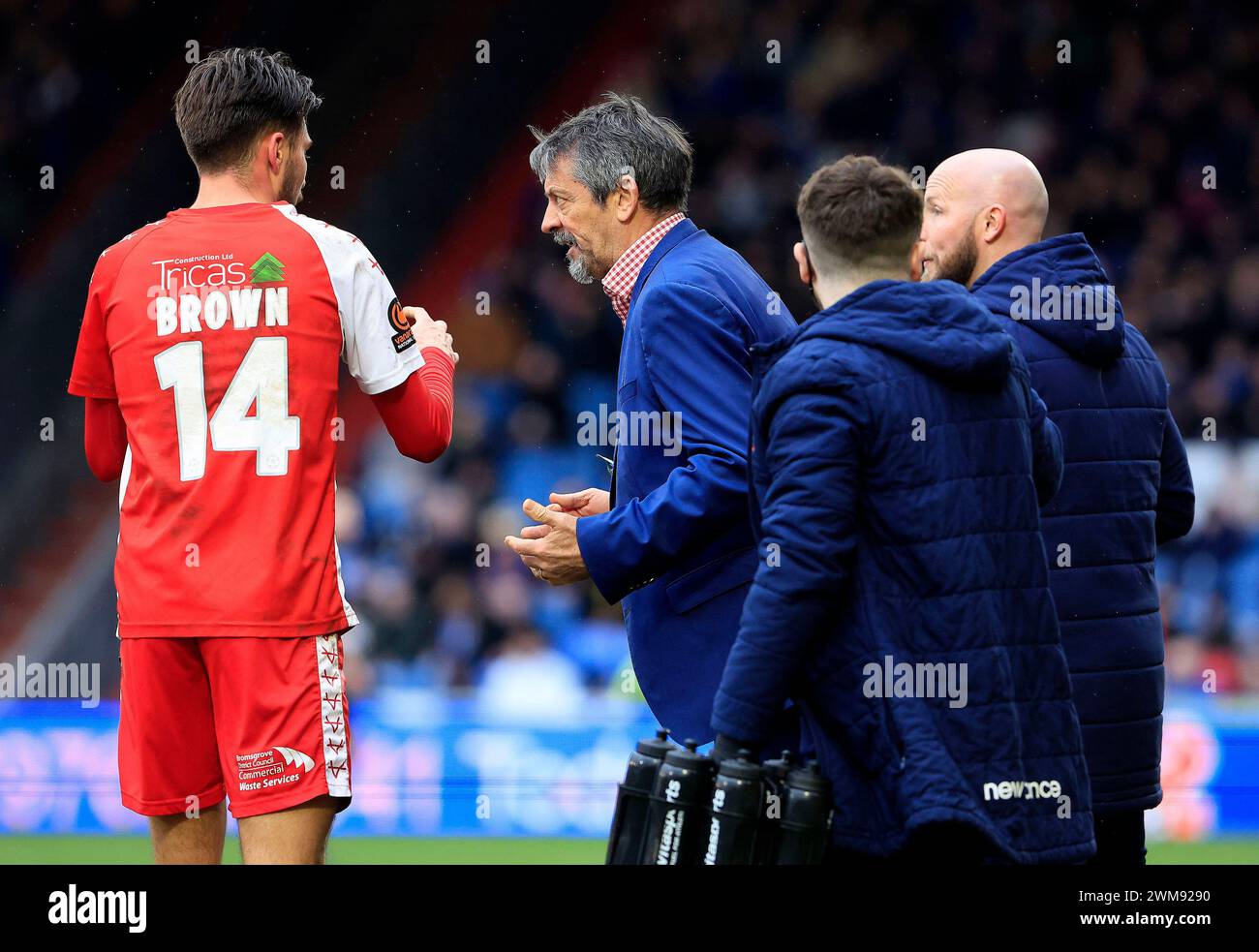Phil Brown is the Manager of Kidderminster Harriers Football Club with ...