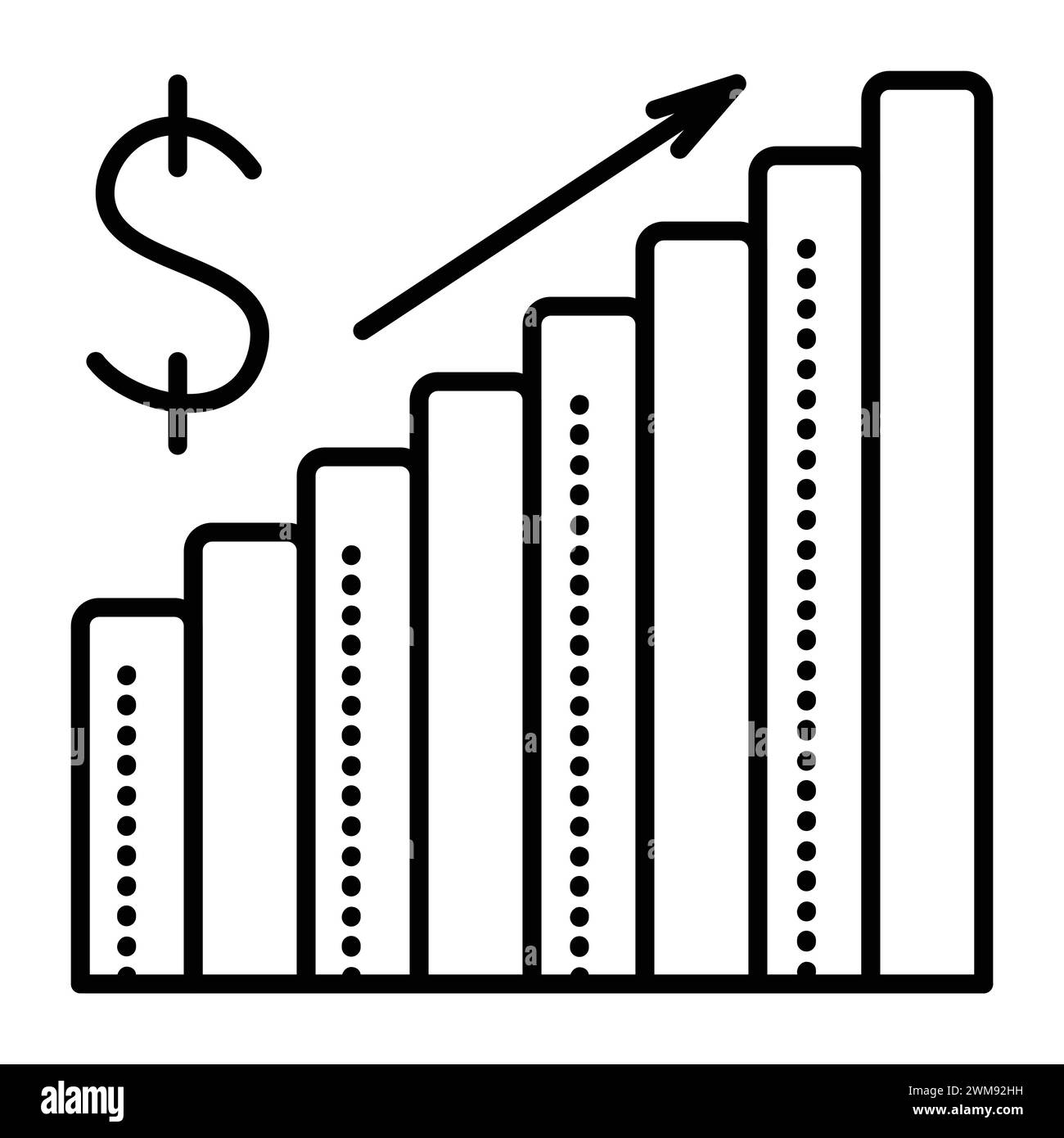 Salary increase arrow hi-res stock photography and images - Alamy